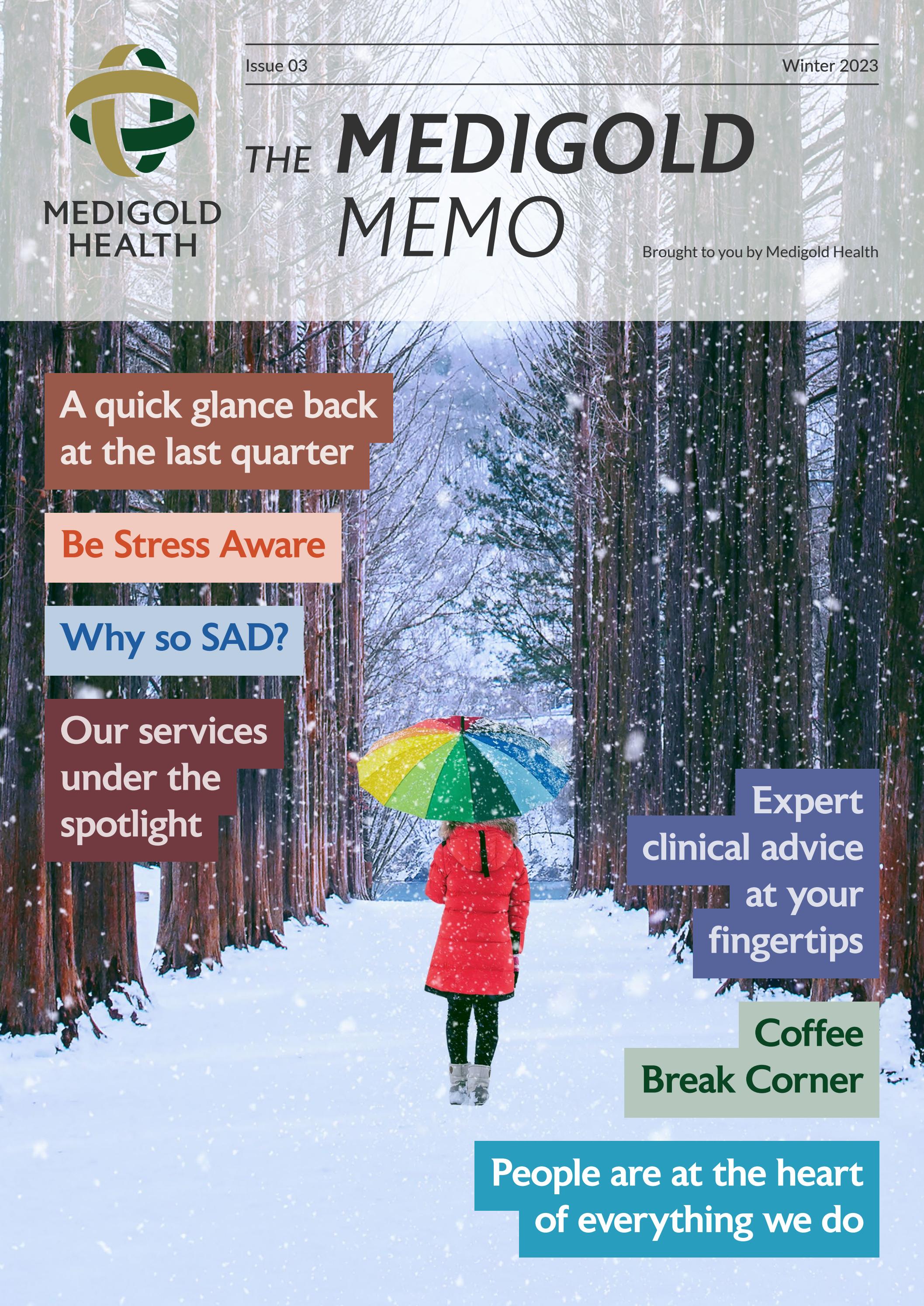 The Medigold Memo - Issue 03 - Winter 2023 - Medigold Protect by ...