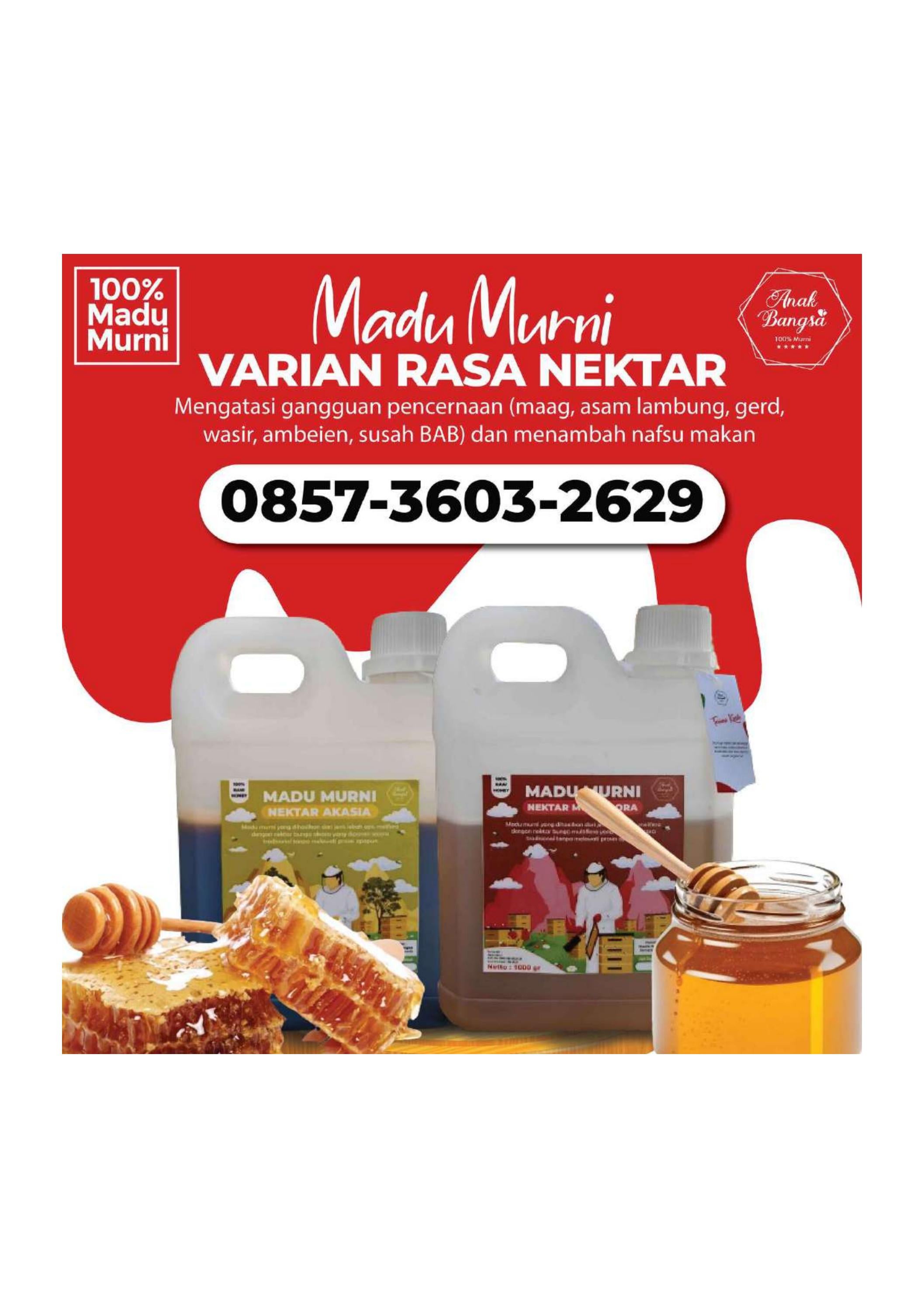 Grosir Madu Murni Nektar Varian Terpercaya, WA 0857-3603-2629 by Madu ...