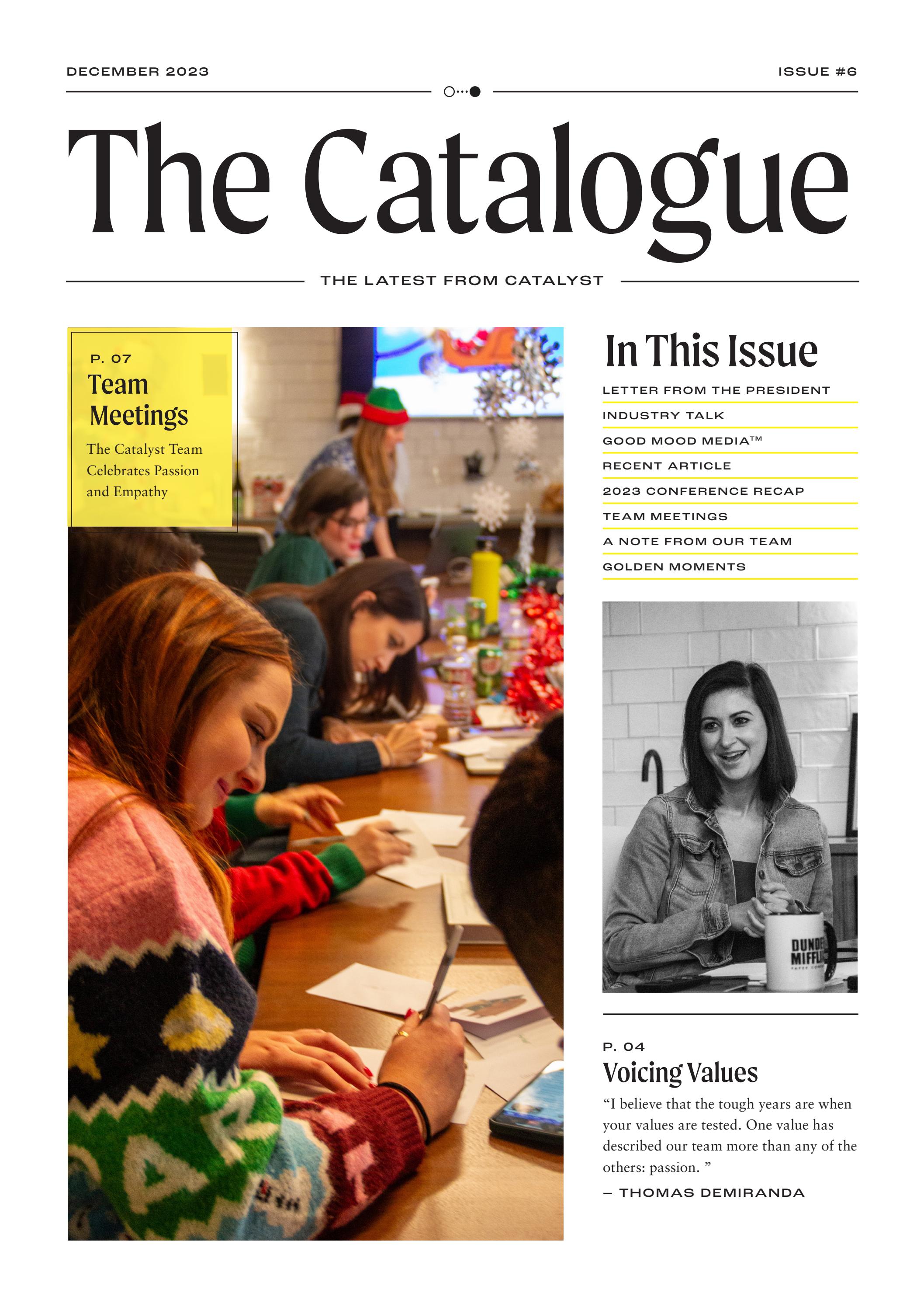 The Catalogue | Issue #6 by Catalyst - Issuu