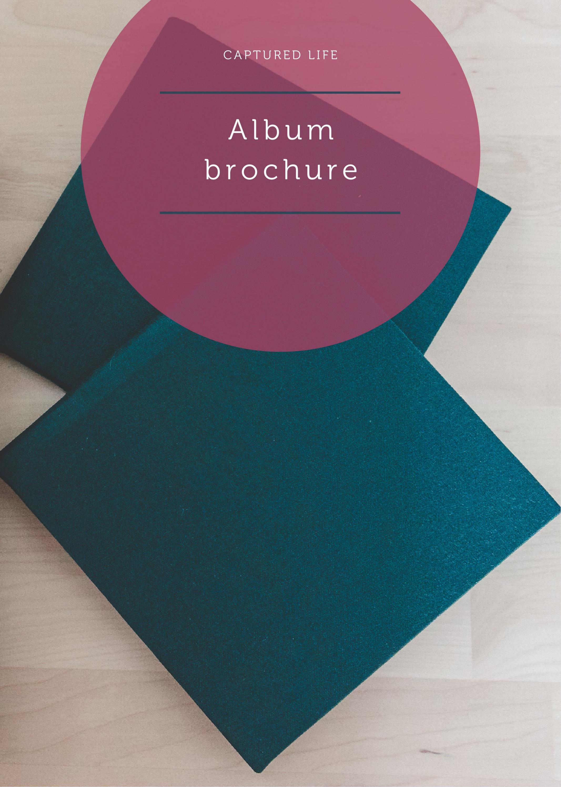 Album brochure by Captured Life - Issuu