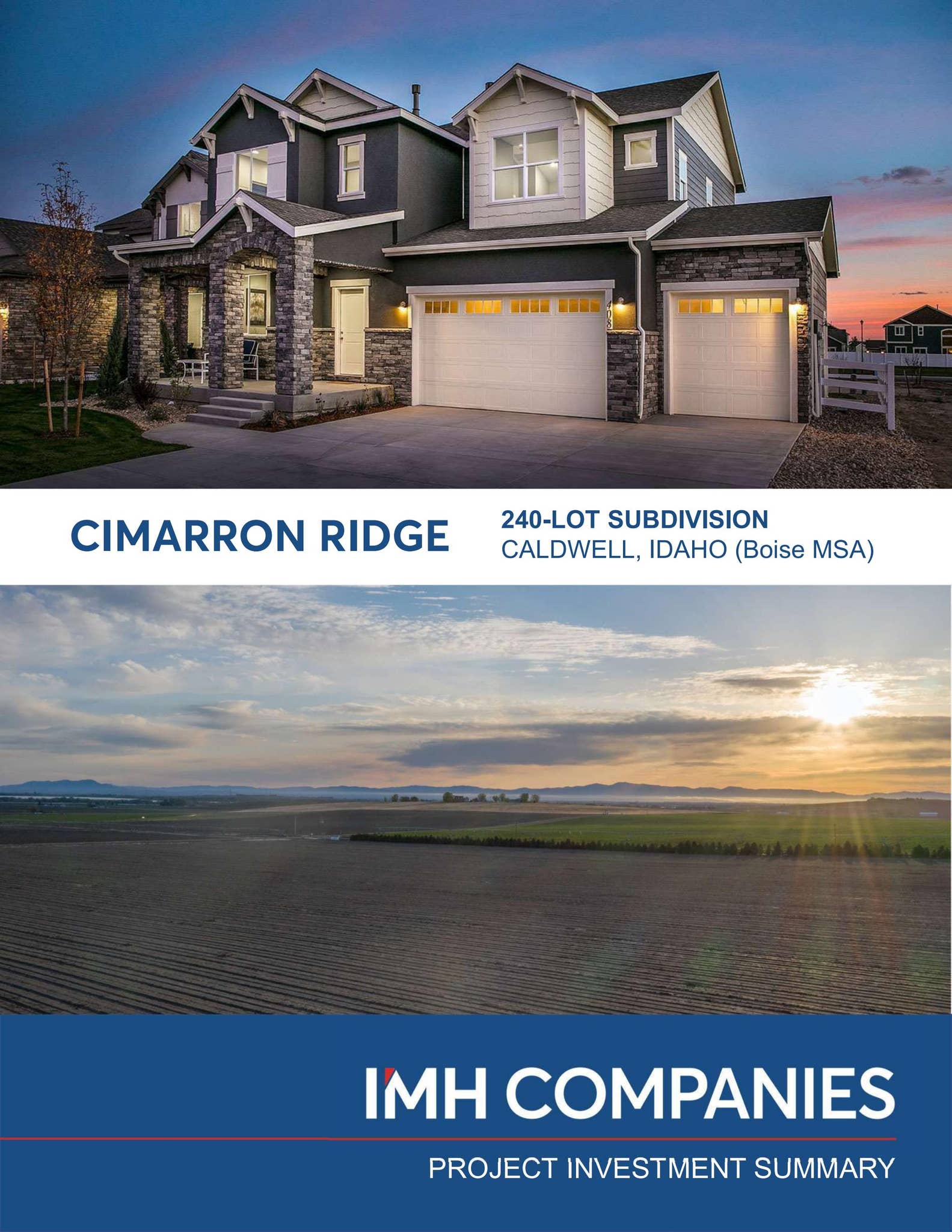 IMH — Cimarron Ridge Development 100k by twh1031 - Issuu