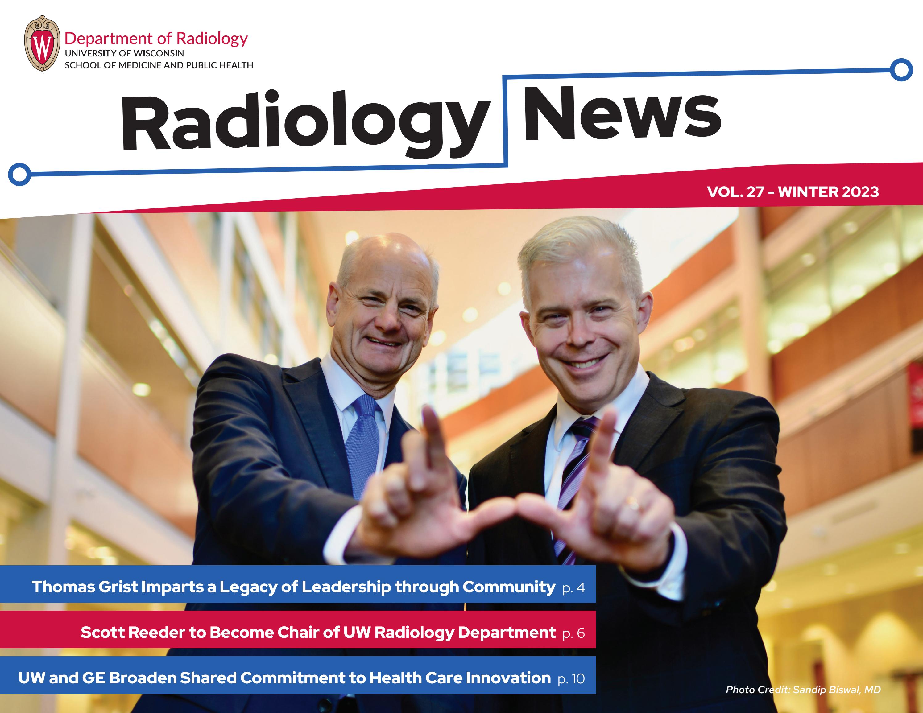 UW Department of Radiology - Winter 2023 Newsletter by UW Department of ...