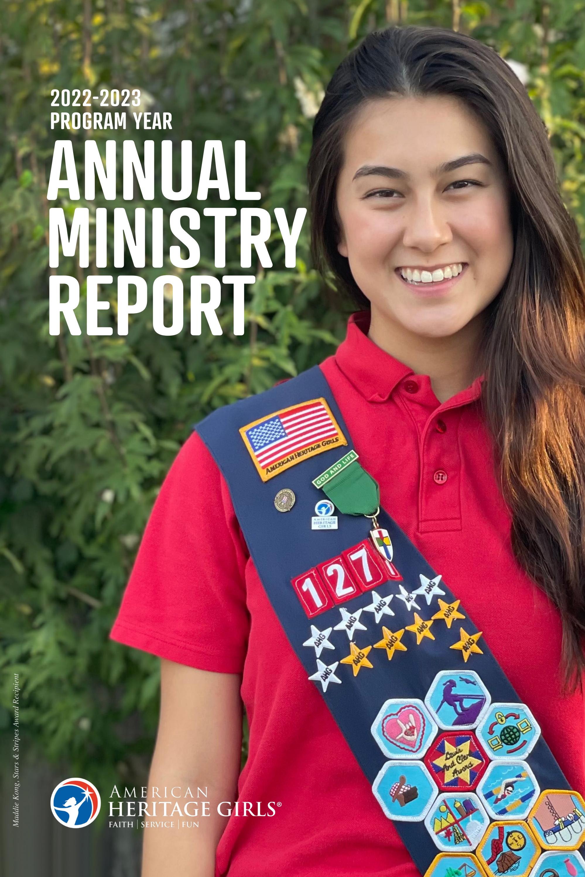 AHG Annual Ministry Report 2022-2023 by American Heritage Girls, Inc ...