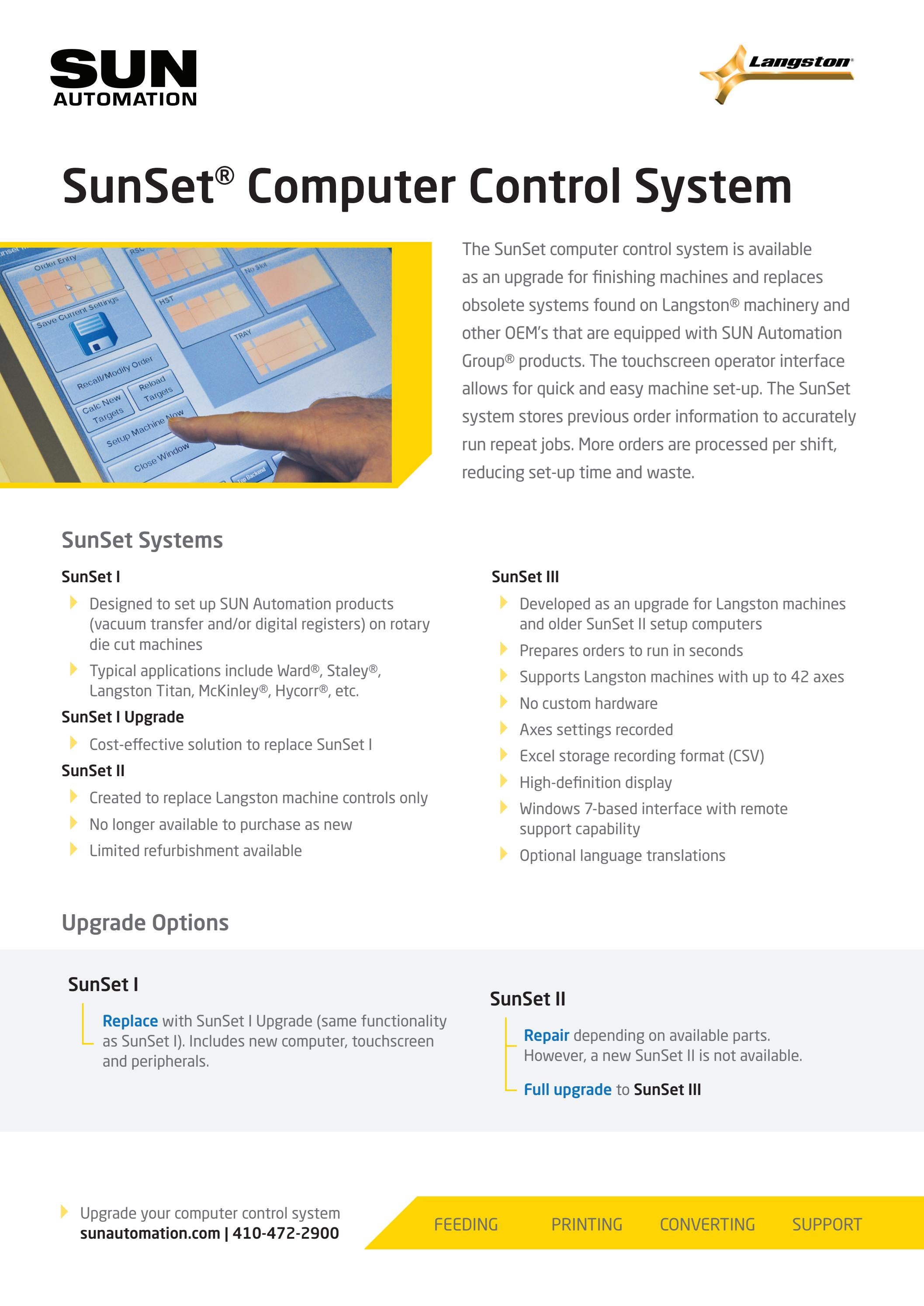 SunSet Brochure by Sun Automation Group - Issuu