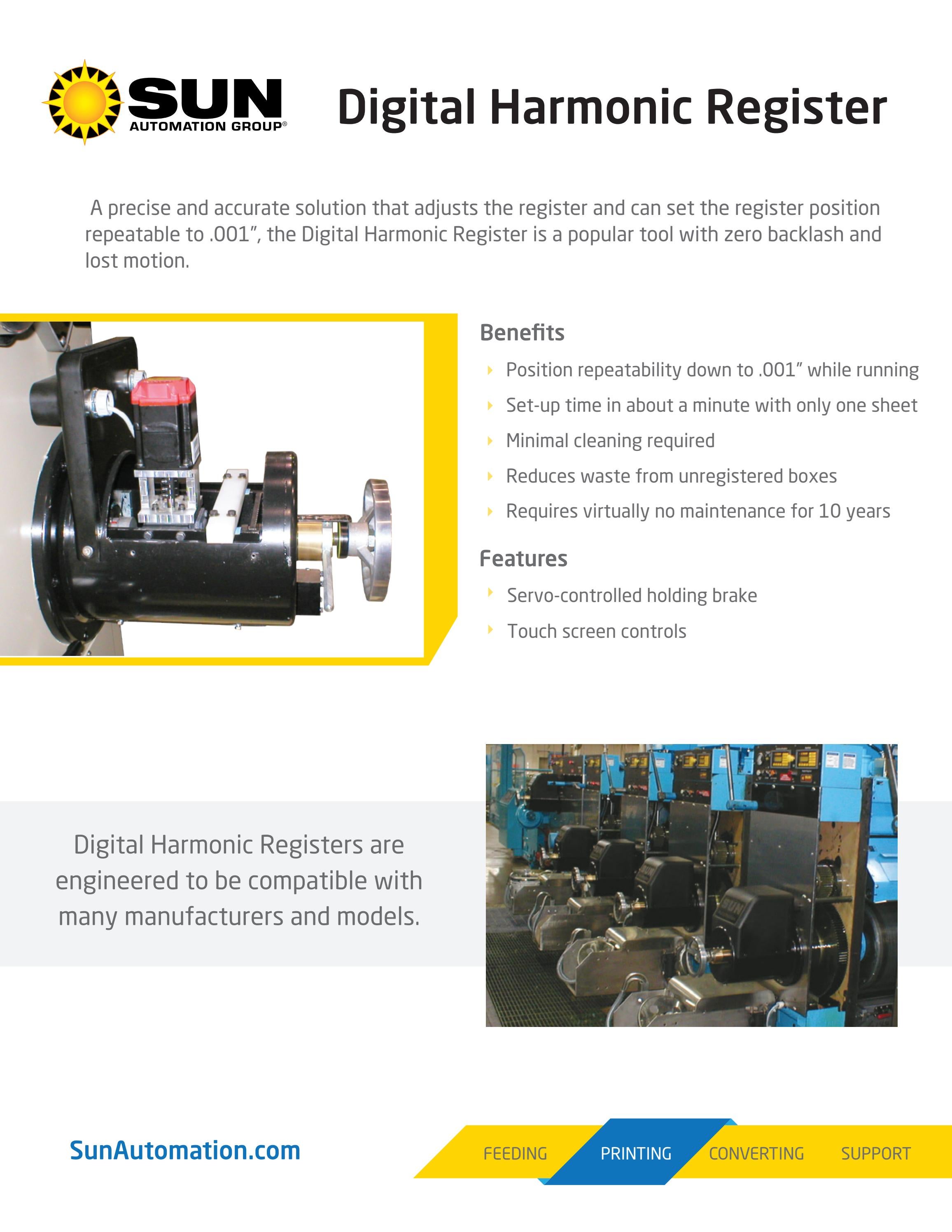 Digital Harmonic Register Brochure by Sun Automation Group - Issuu