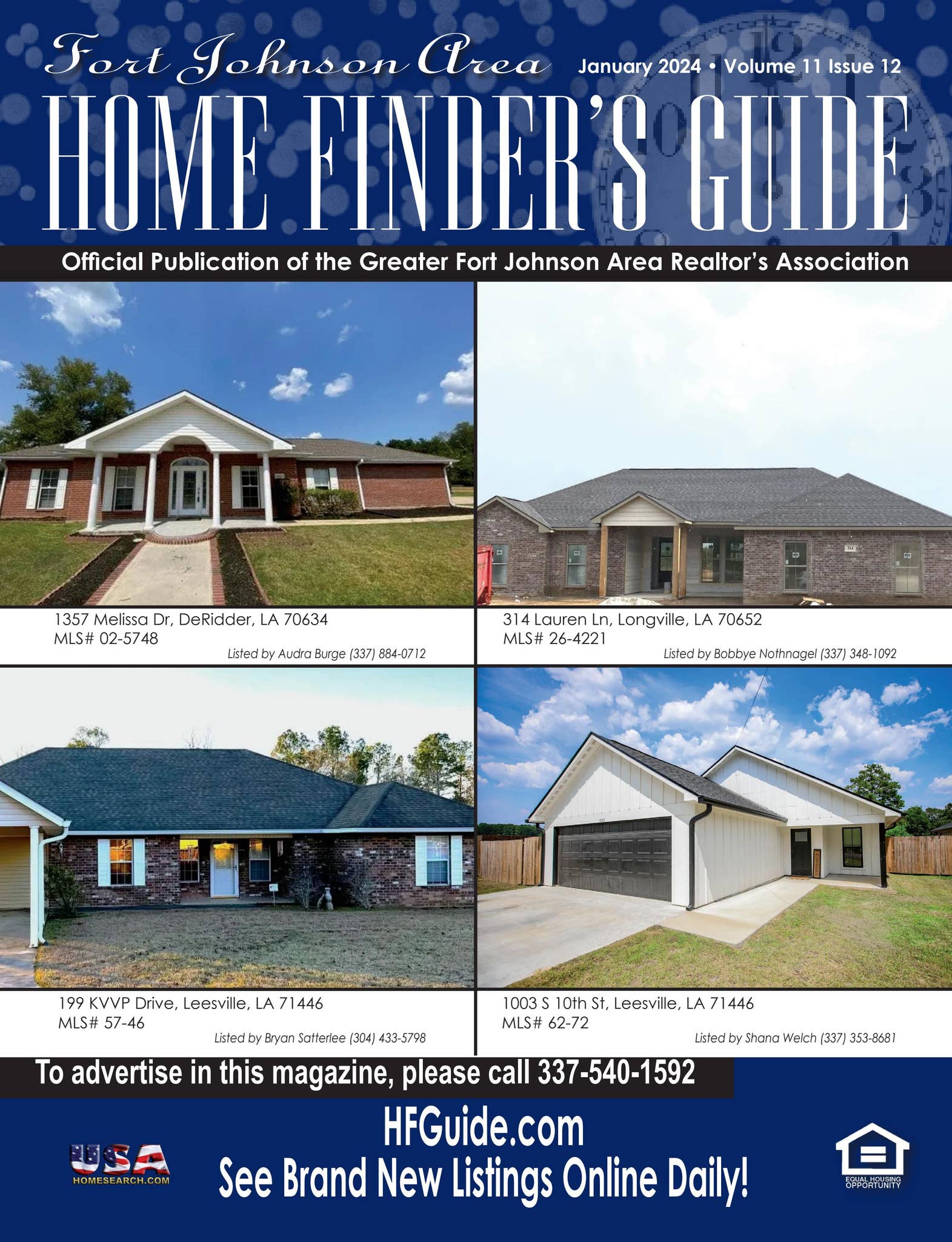 Fort Johnson Area Home Finder's Guide - January 2024 - Volume 11, Issue ...