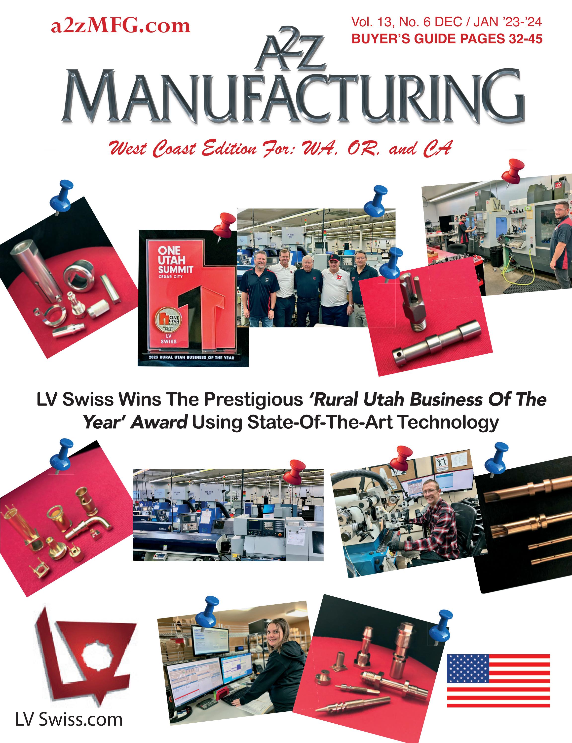 A2Z MFG Magazine WC Dec-Jan 23-24 by A2Z Manufacturing Magazines - Issuu