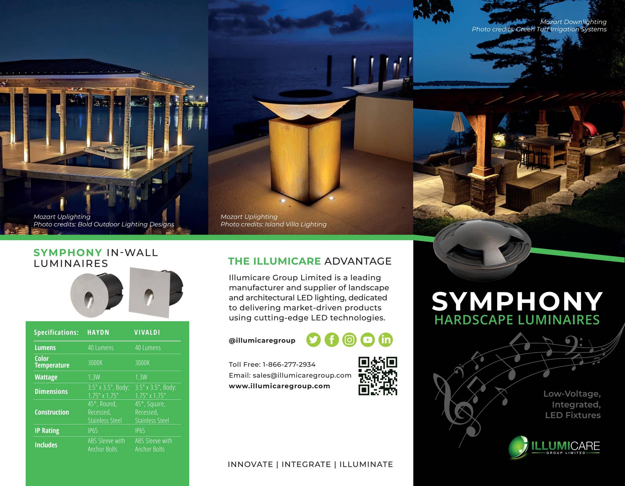 Symphony Hardscape Serviceable Luminaires by Illumicare Group Limited ...