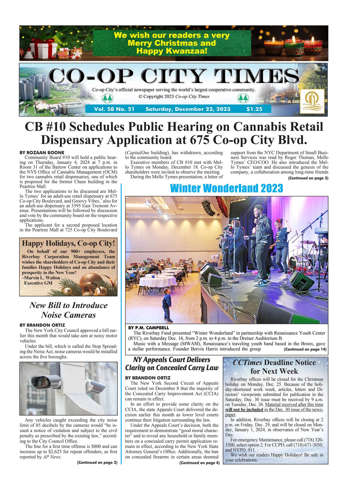 Co-op City Times 12/23/2023 by Co-op City Times - Issuu