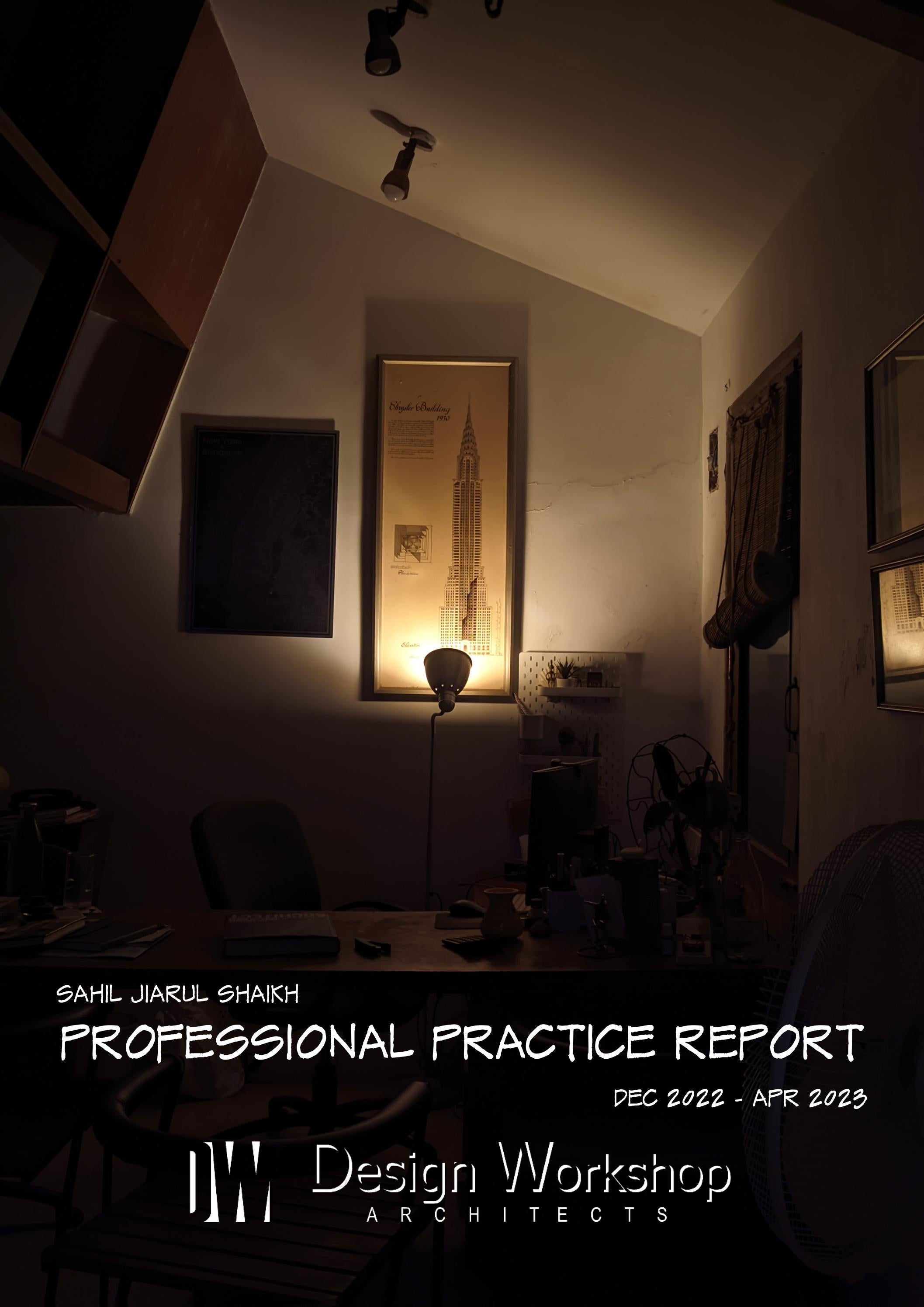 Sahil Shaikh Architectural Internship Report by Sahil_Shaikh - Issuu