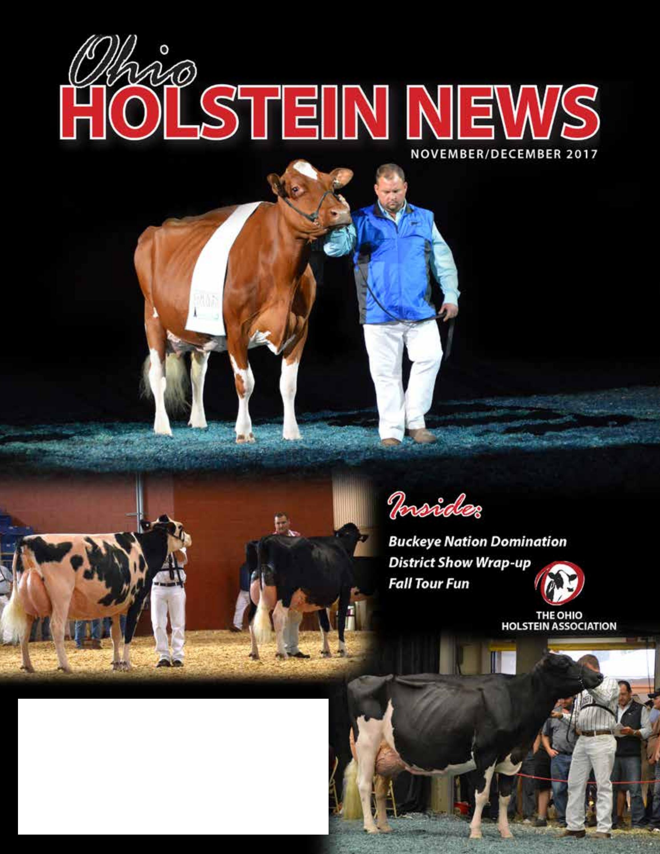 Ohio Holstein News November/December 2017 by OhioHolsteinAssociation ...