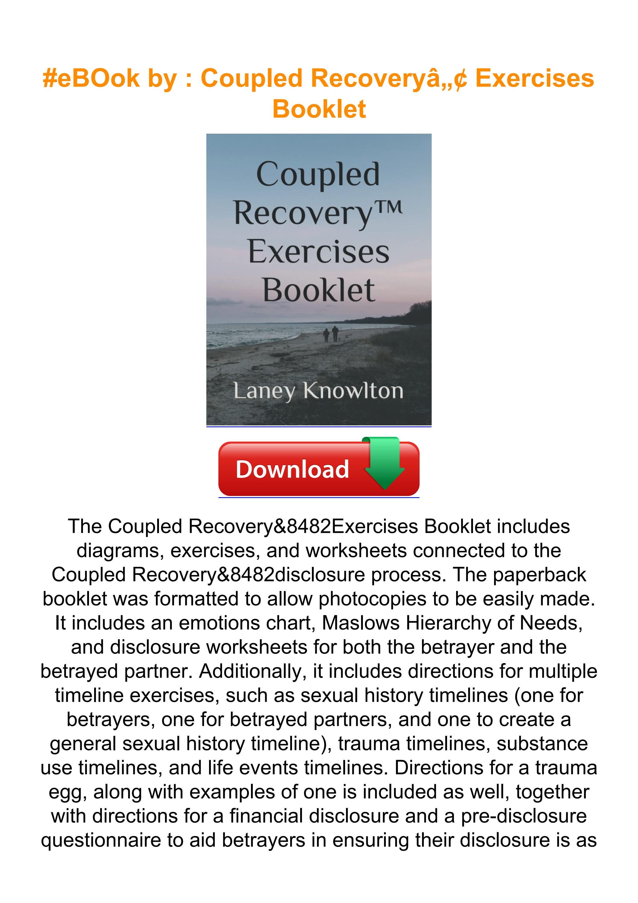 #eBOok by : Coupled Recoveryâ„¢ Exercises Booklet by BerardoNapolitani6774656 - Issuu