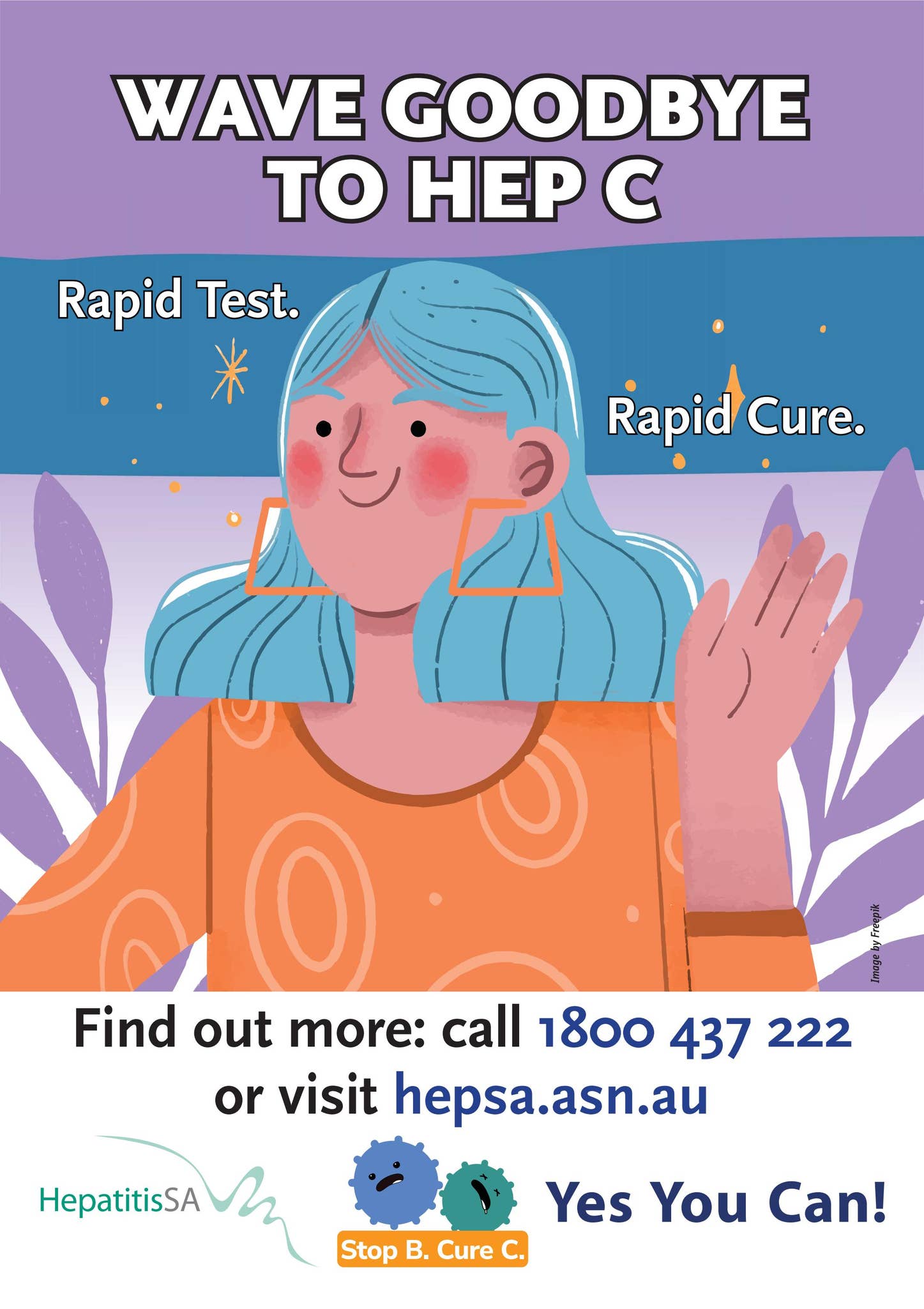 Wave Goodbye to Hep C (lilac) by Hepatitis SA - Issuu