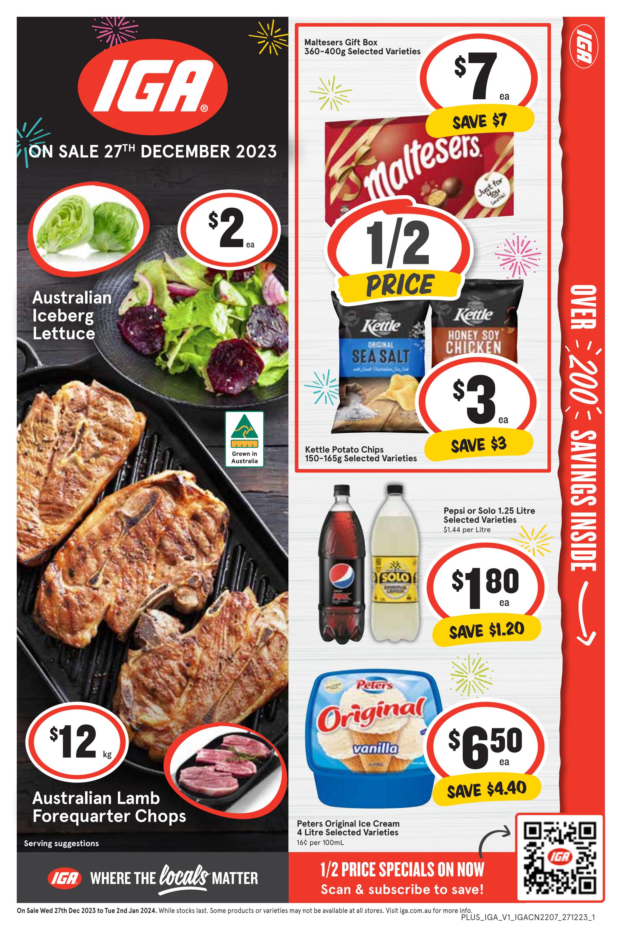 NSW - IGA Catalogue Plus (Mortdale, Paddington, North Sydney) 27.12.23 ...