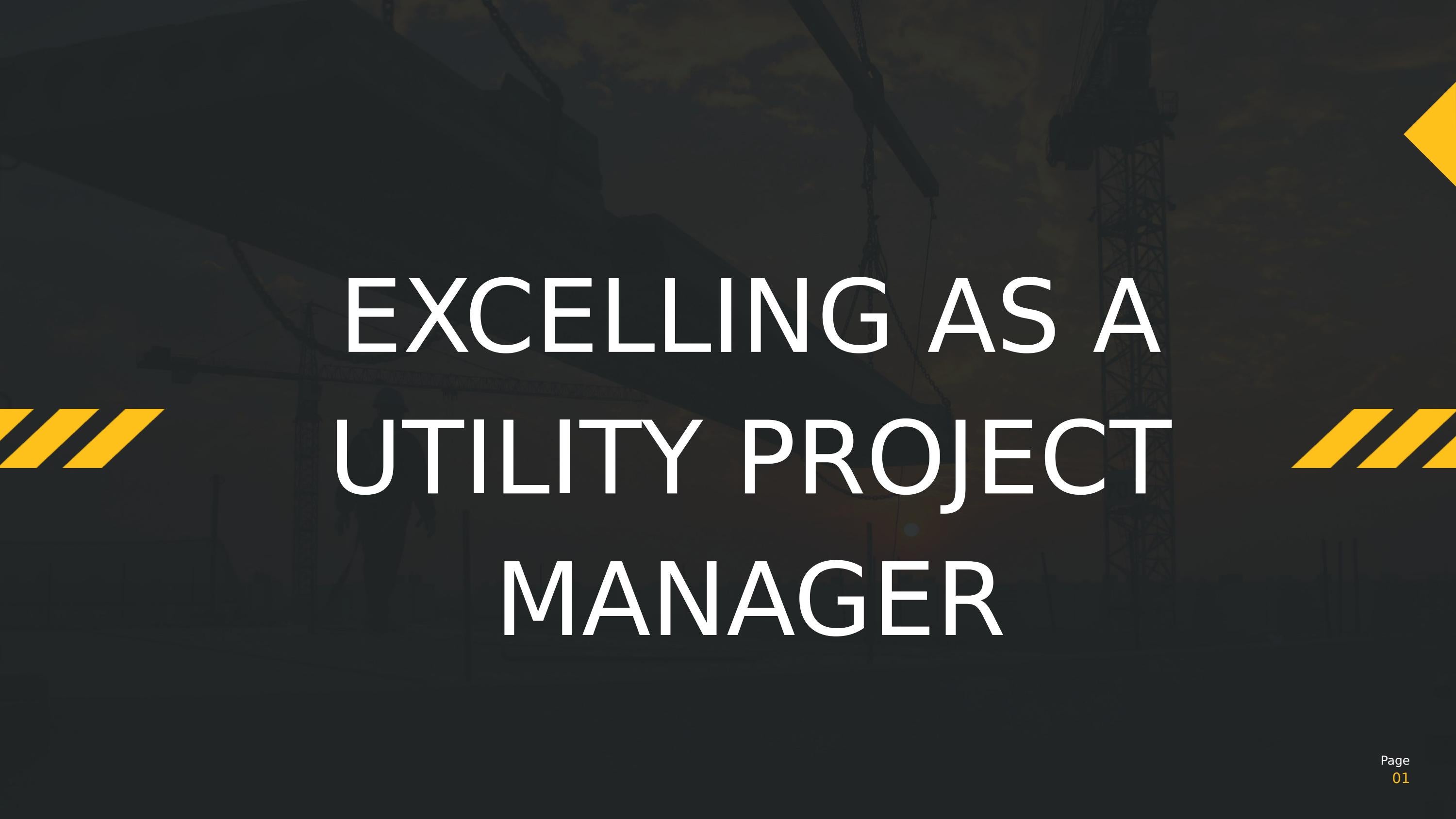 Excelling as a Utility Project Manager by B2 Contracting - Issuu