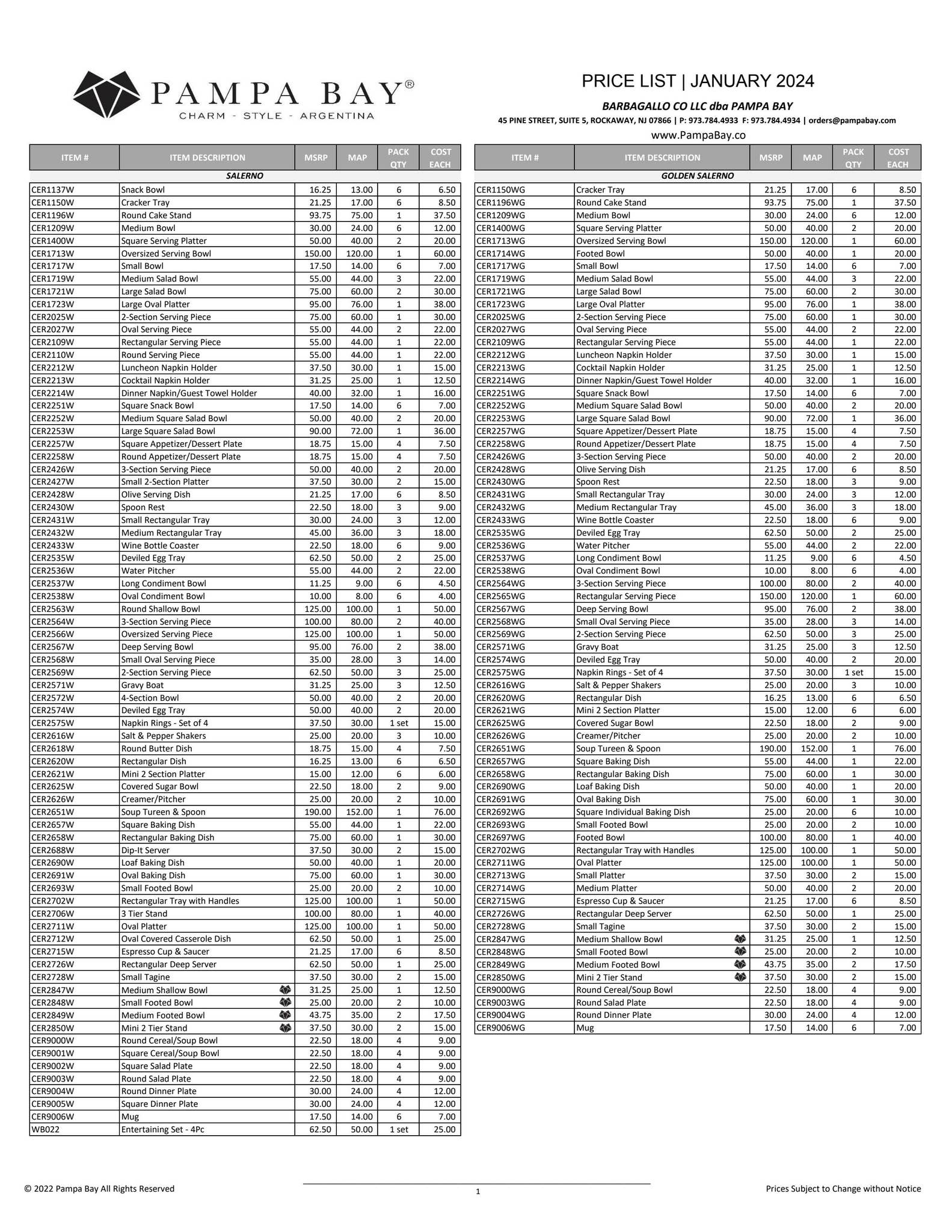 Pamba Bay Price List January 2024 by Cheryl Fletcher - Issuu