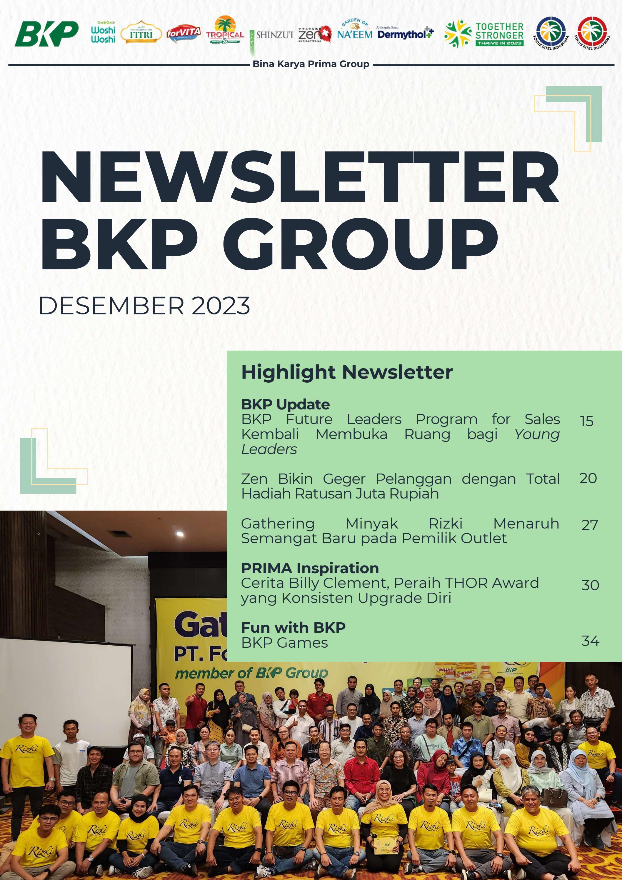 BKP Newsletter Desember 2023 by Learning BKP Group - Issuu