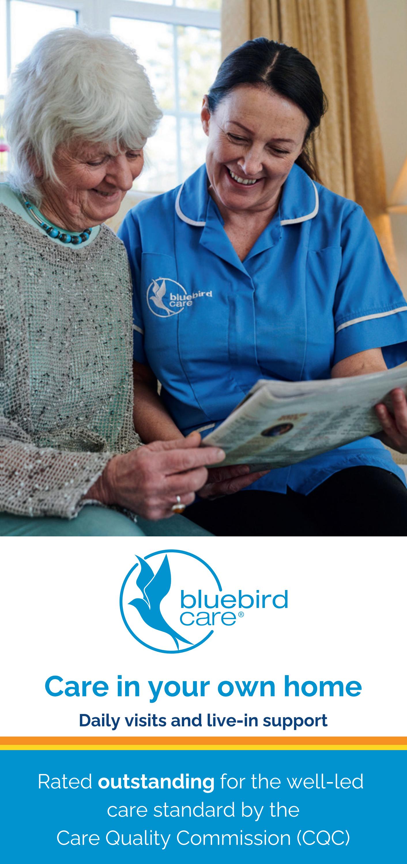 Look out for our new leaflet coming through your door! by Bluebird Care ...