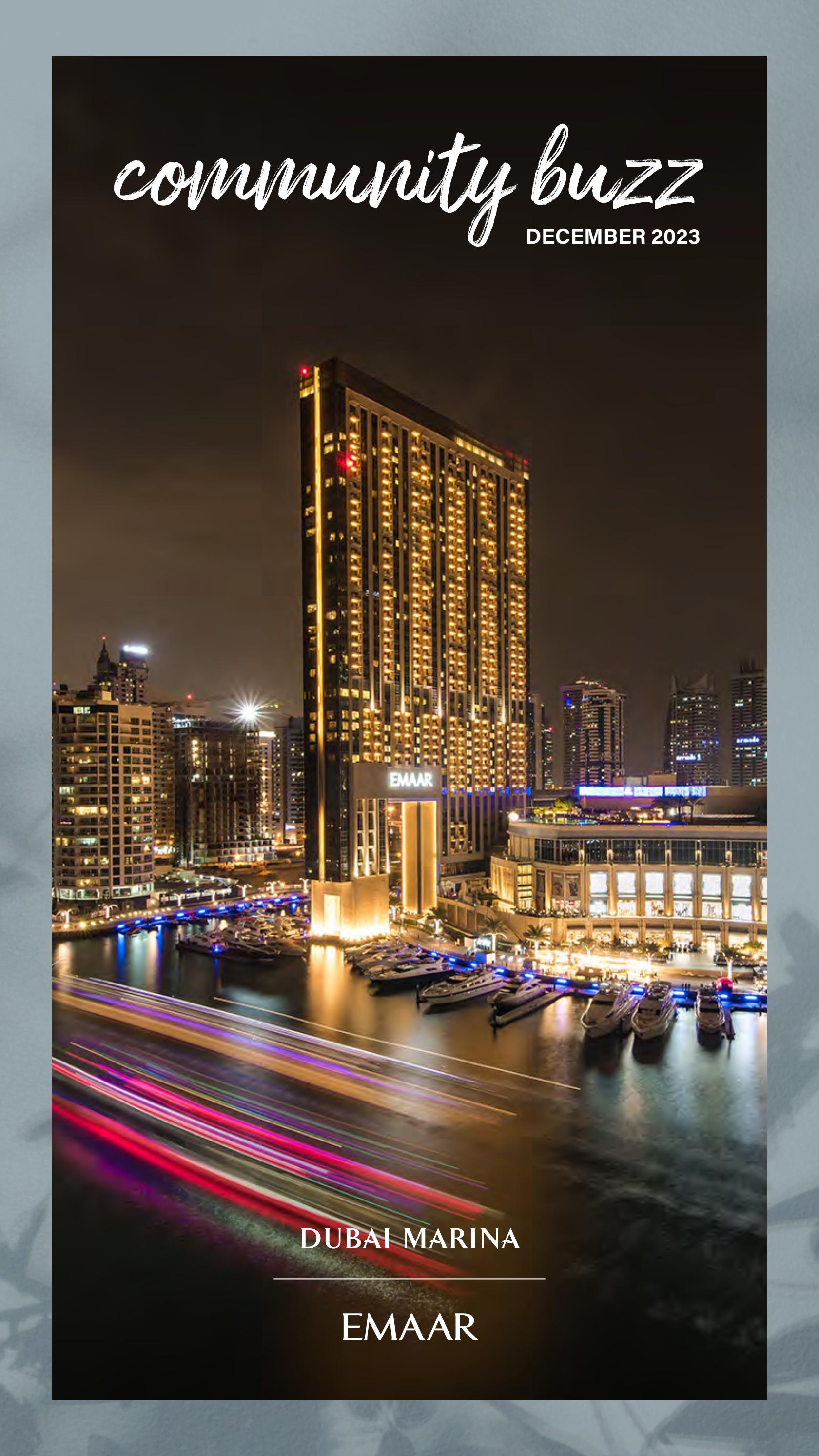 DUBAI MARINA NEWSLETTER Q4 OF 2023 MOBILE VERSION by Emaar Community ...