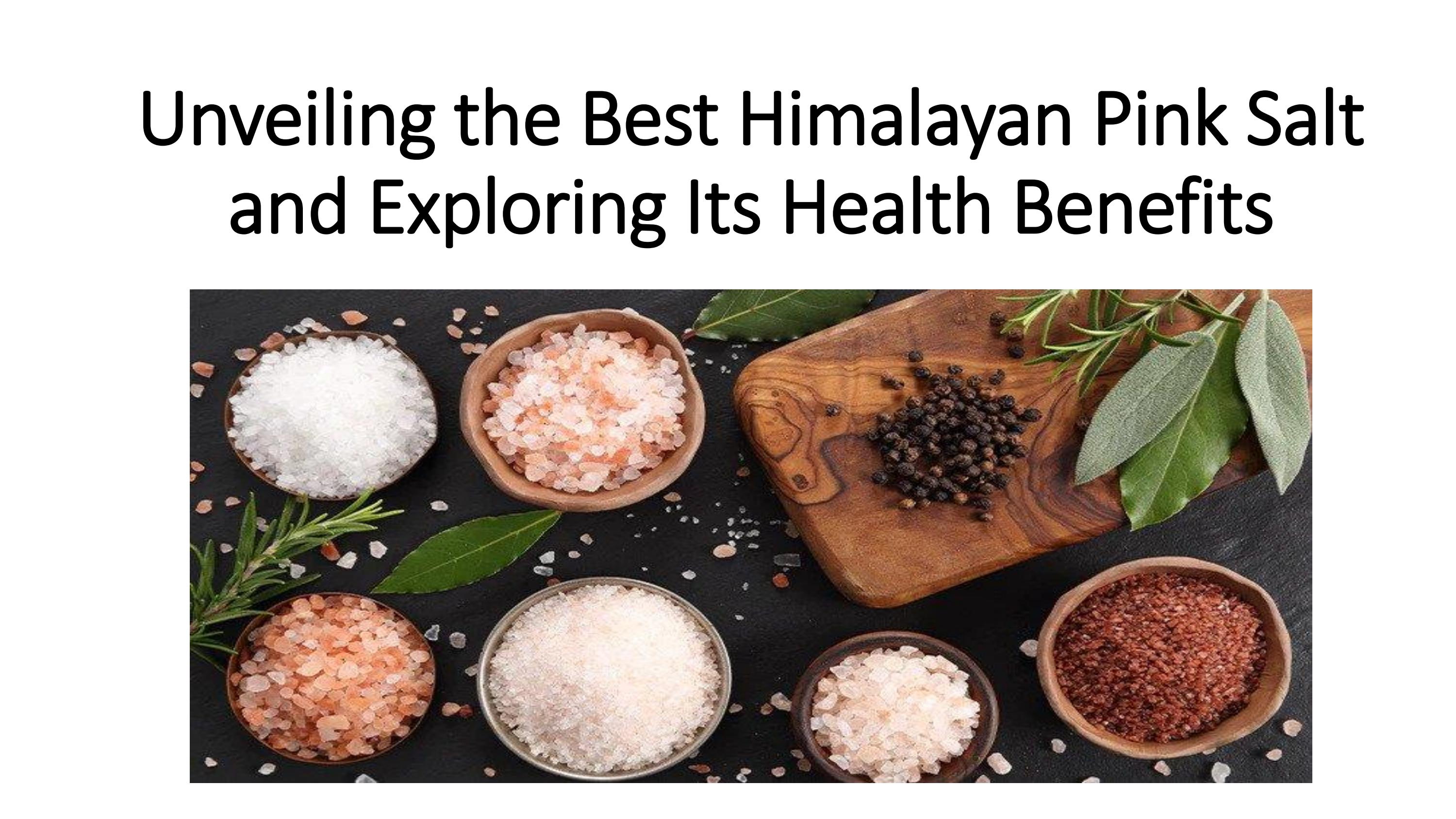 The Best Himalayan Pink Salt by Natural Honey - Issuu