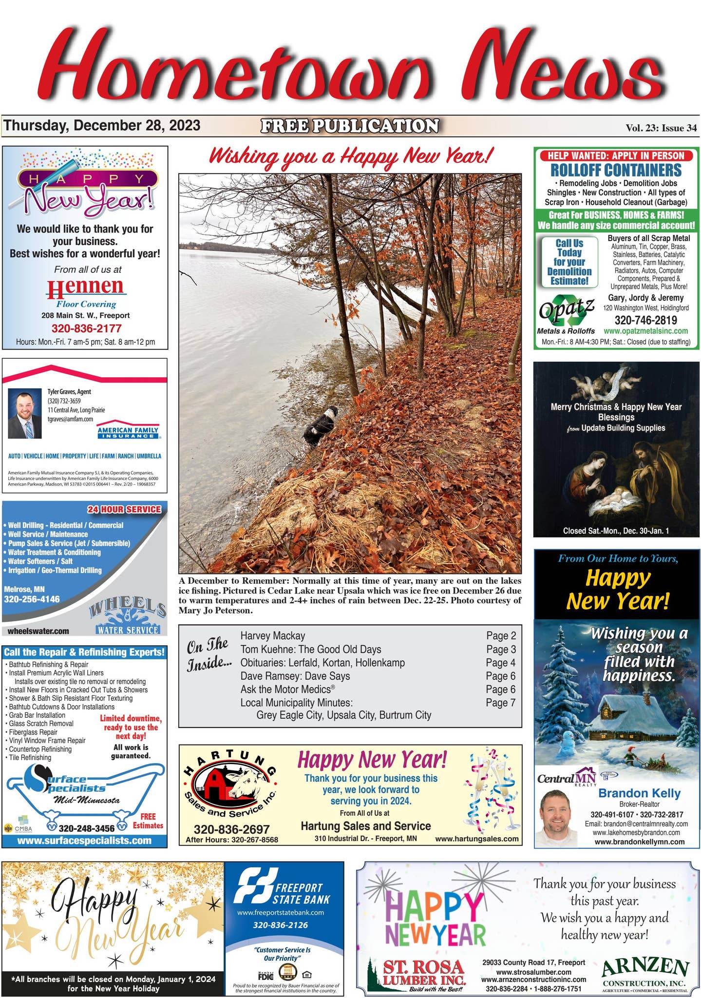 Hometown News December 28, 2023 by Hometown News - Issuu