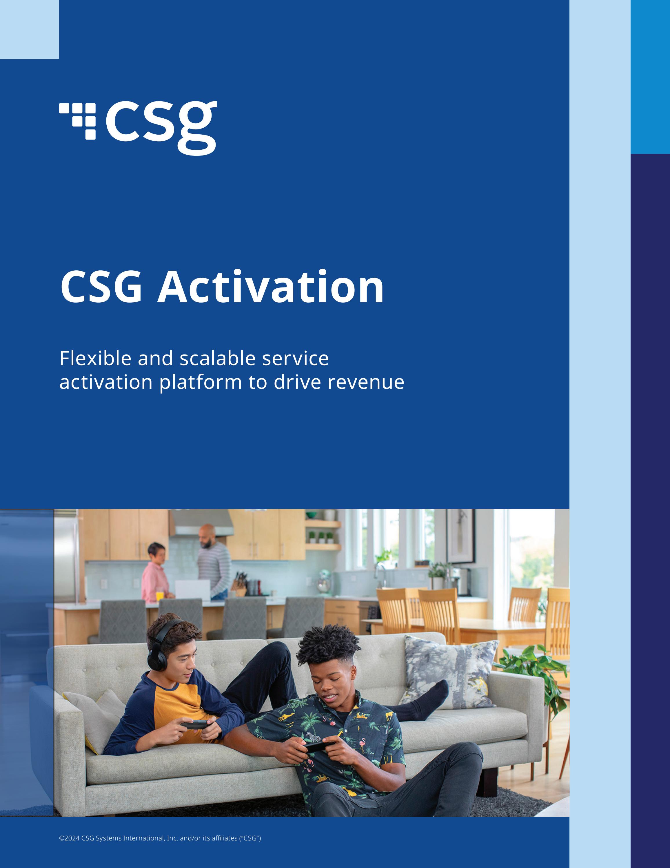 CSG Activation Brochure by CSG Systems - Issuu