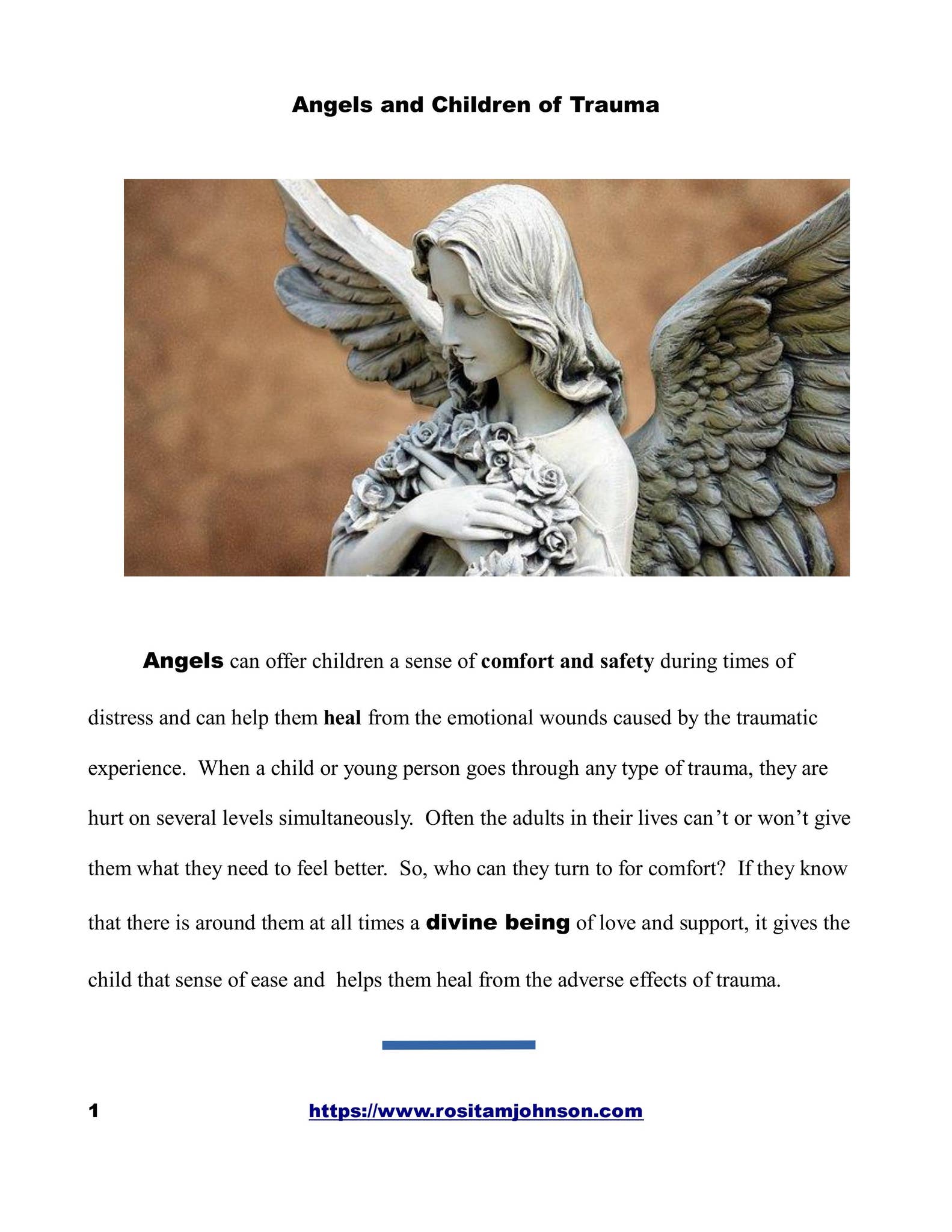 Angels and Children of Trauma by Rositaj - Issuu
