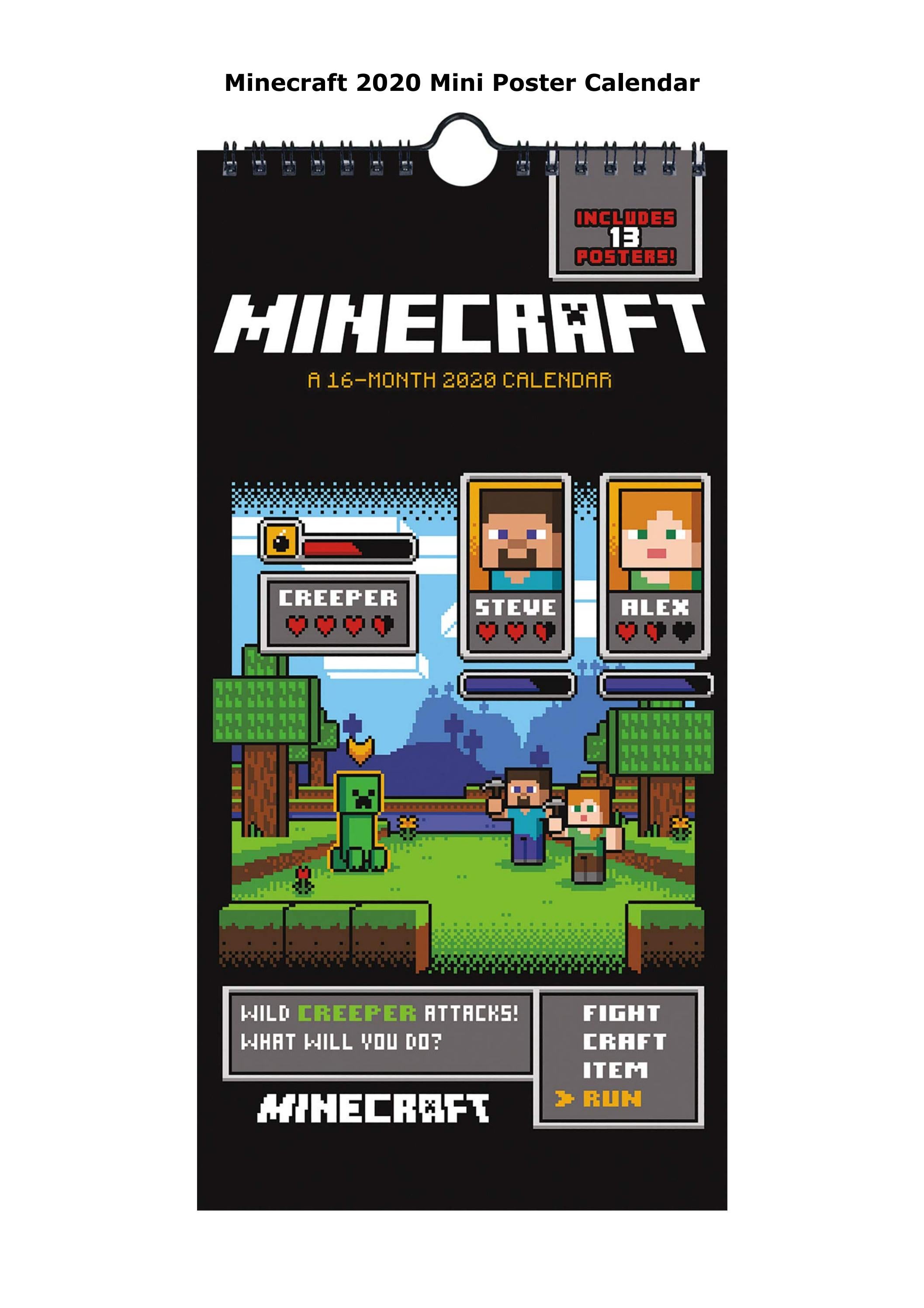 Download ⚡️ Minecraft 2020 Mini Poster Calendar by JudeWalkerfgyr - Issuu