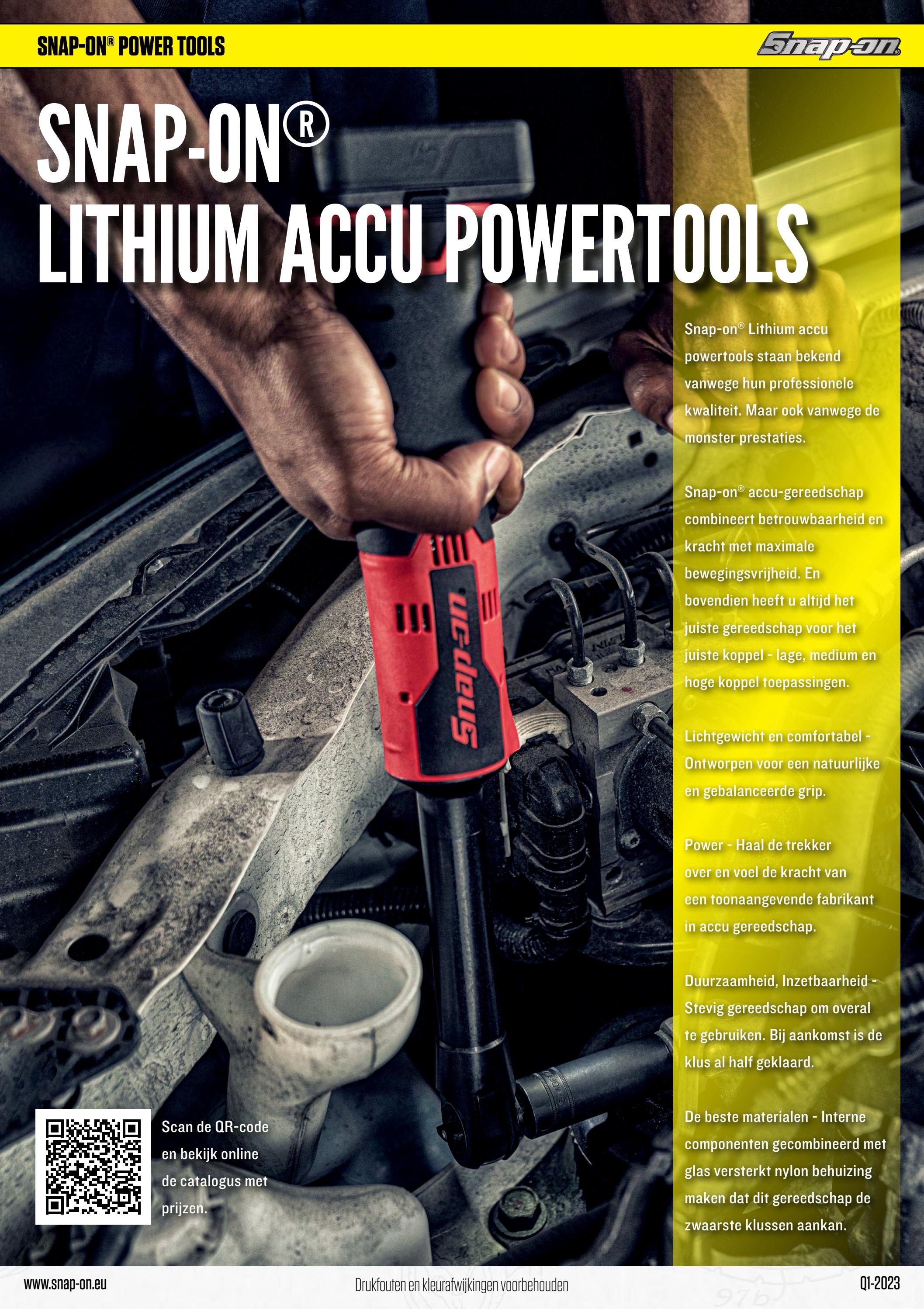 Snap-on Powertools Catalogus by Snap-on Tools bv - Issuu