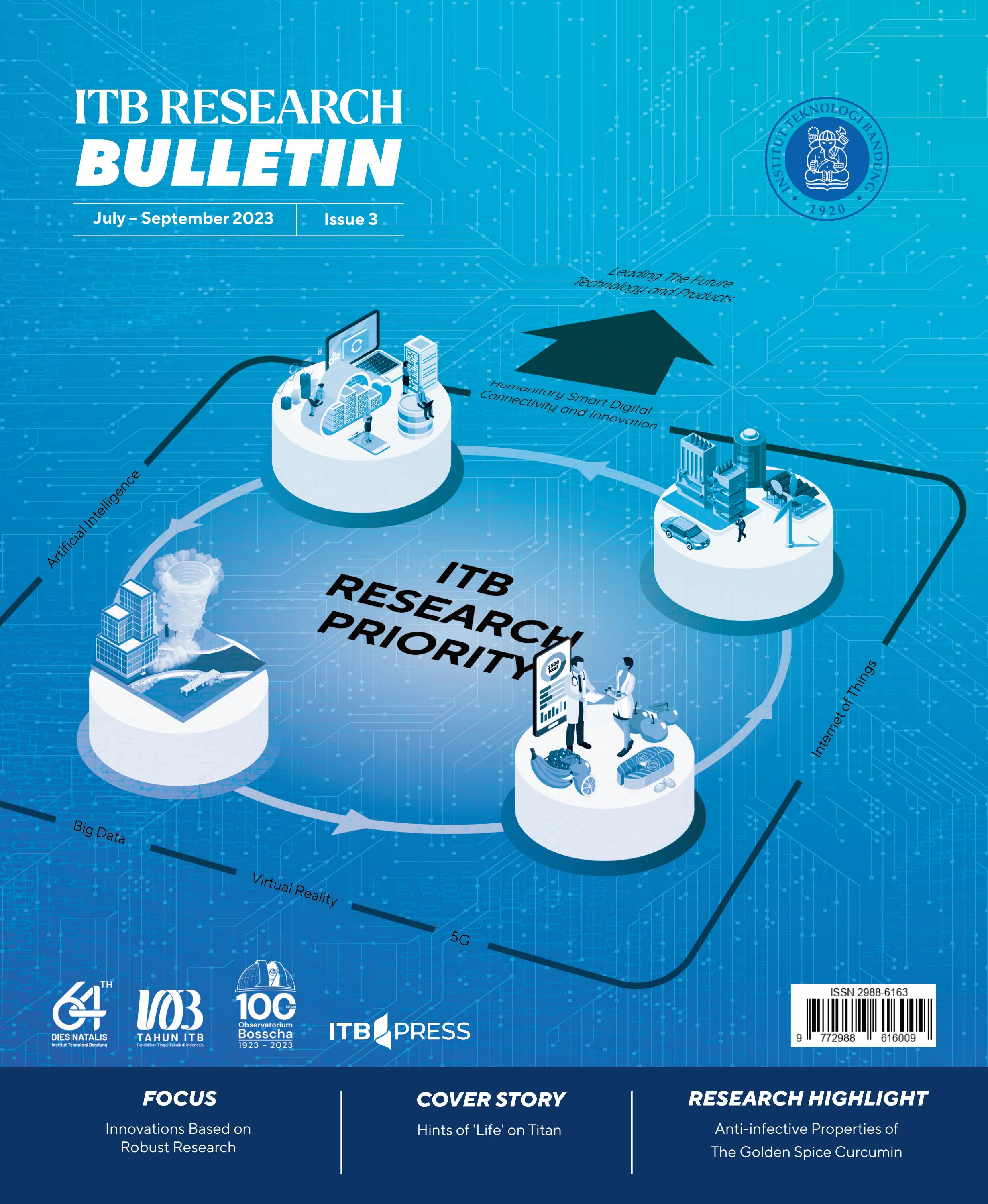 ITB Research Bulletin Issue 3 2023 by lppmitb - Issuu