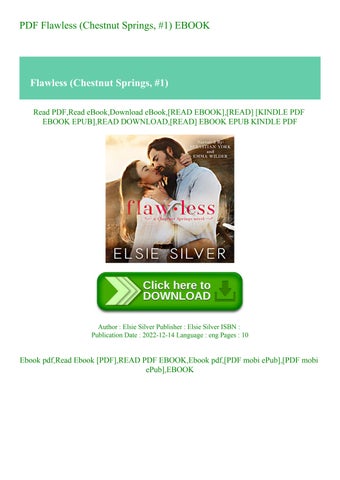 PDF Flawless (Chestnut Springs #1) EBOOK by berdacerja - Issuu