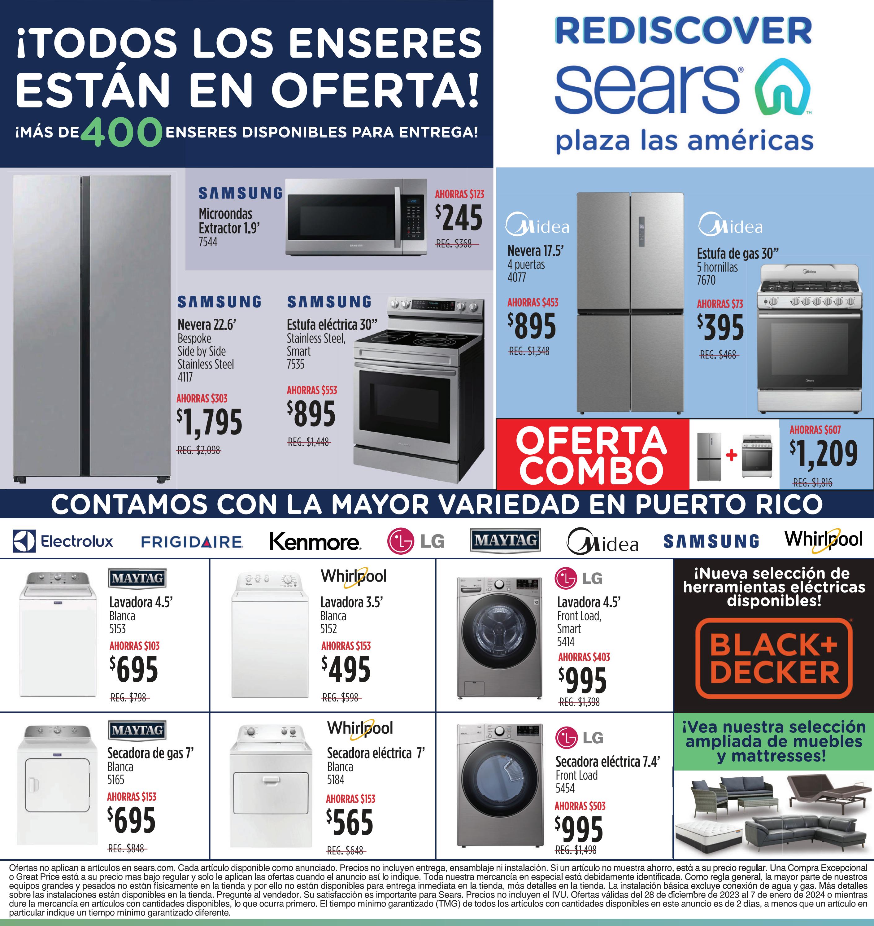 Shopper "Todos los Enseres están en oferta" | Sears PLA by Empresas ...
