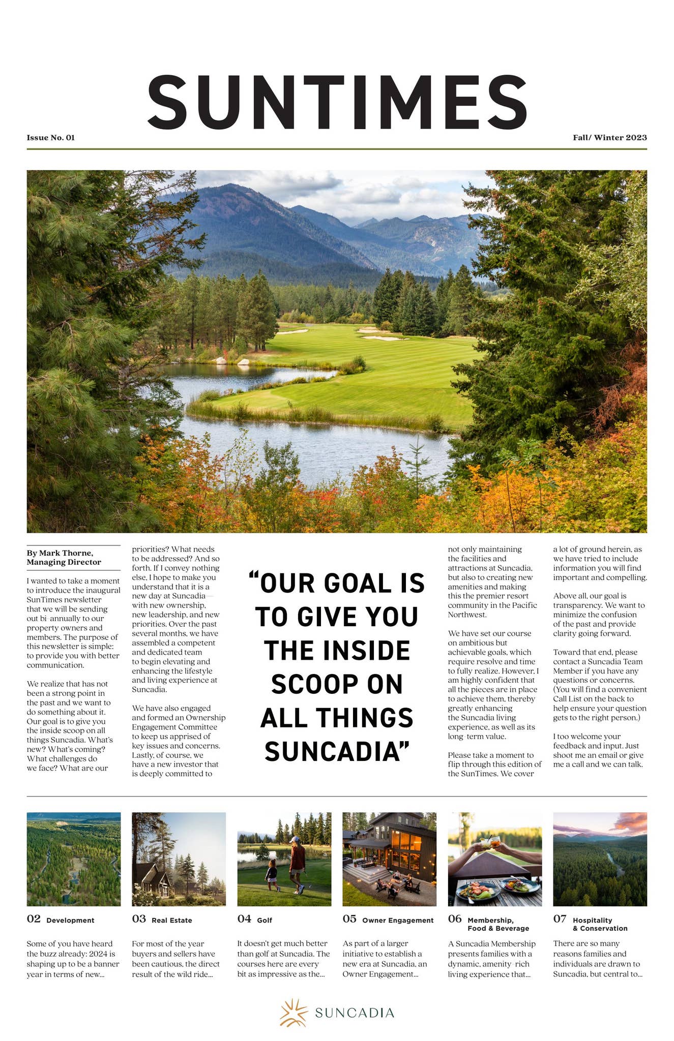 SunTimes Fall/Winter 2023 by Suncadia Resort - Issuu