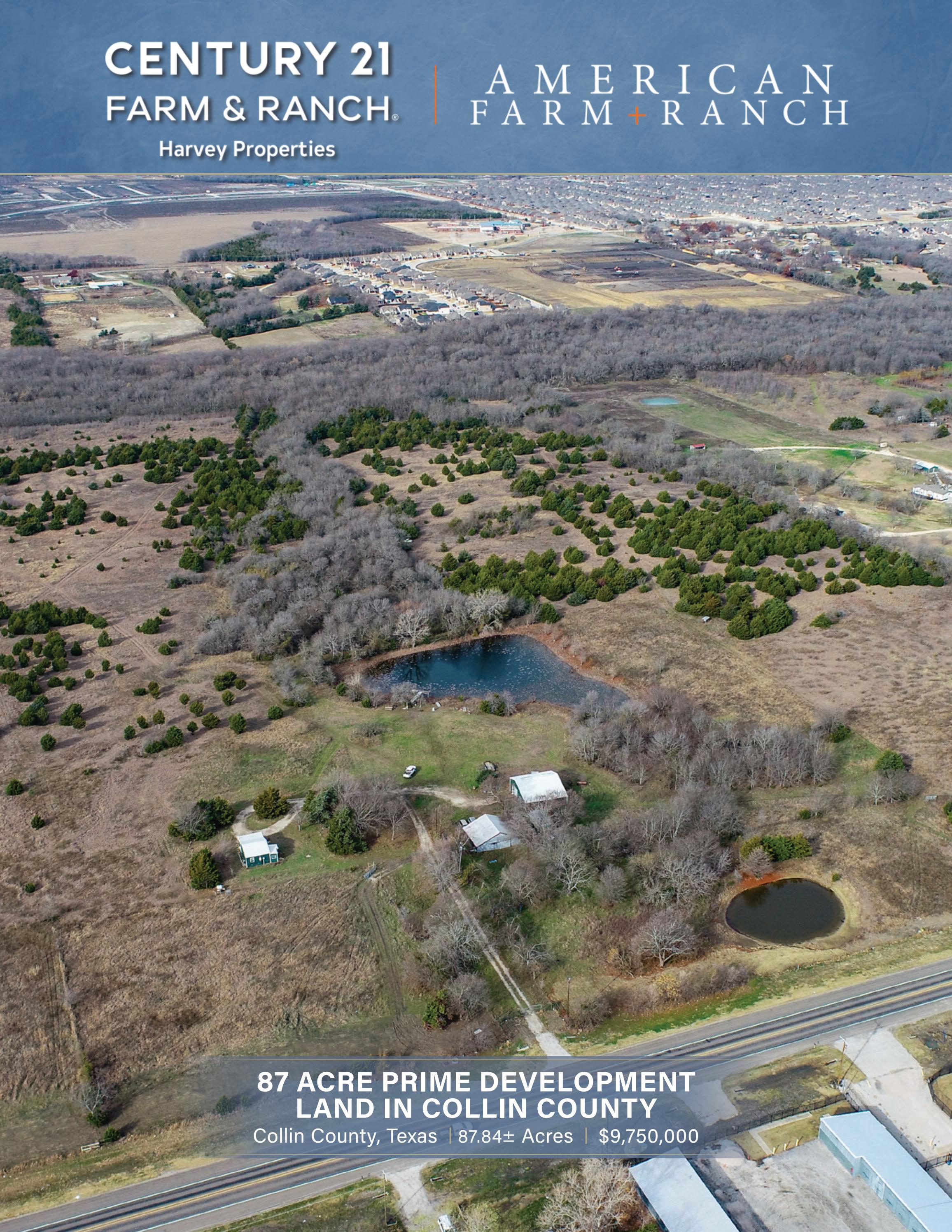 87 Acre Prime Development Land in Collin County by American Farm ...