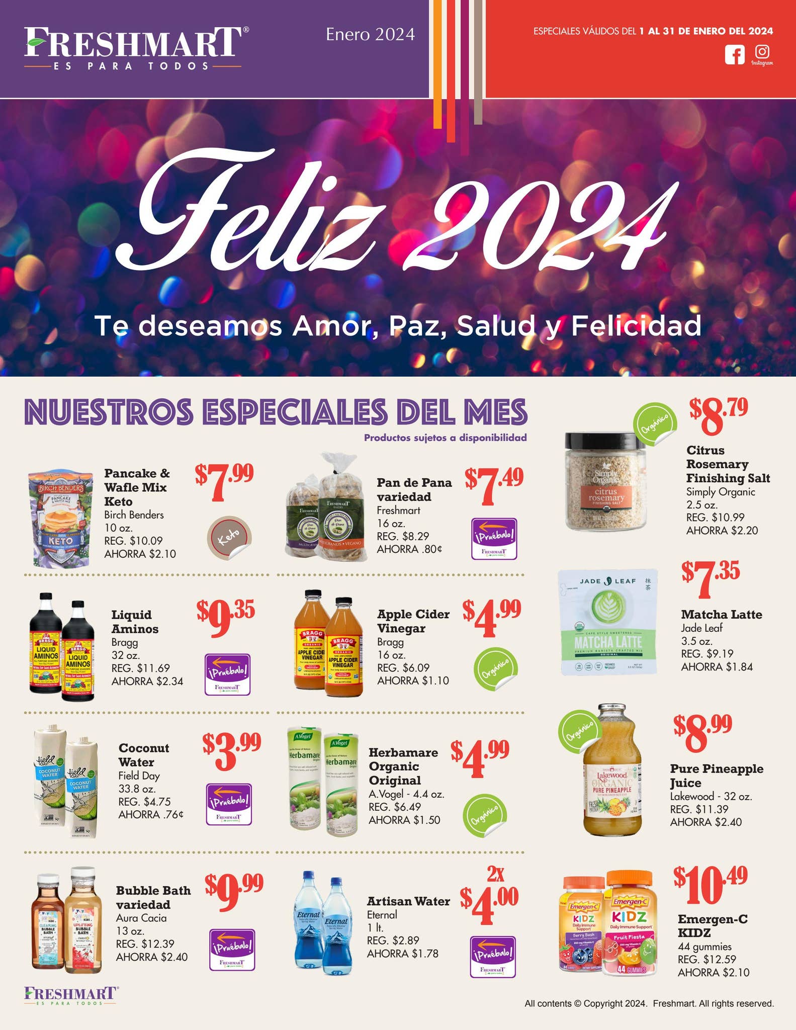 FRESHMART Válido Enero 1 - 31 by El Vocero de Puerto Rico - Issuu