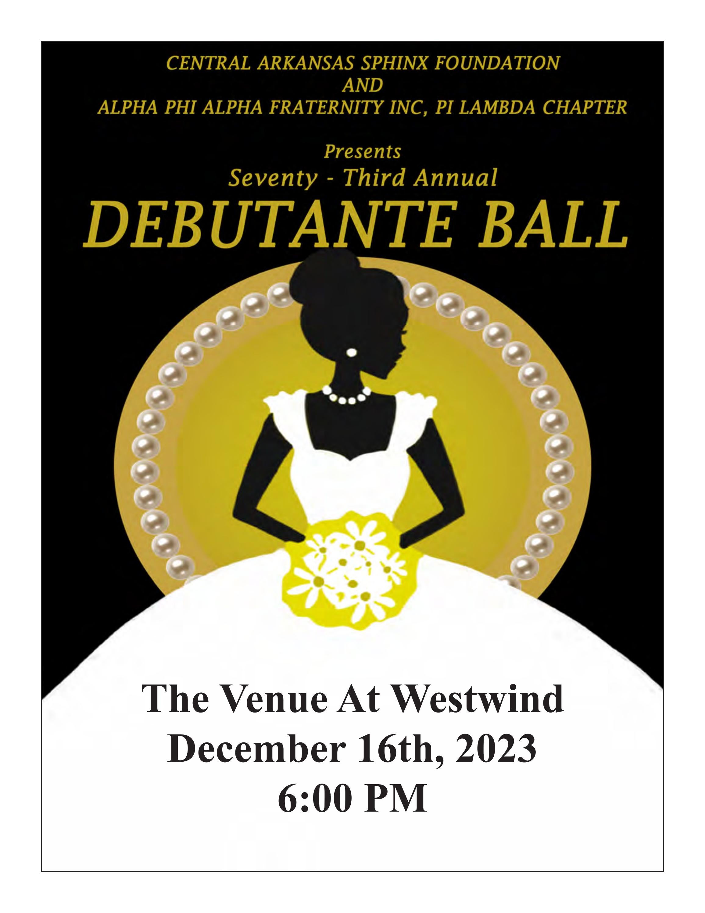 73rd Annual Debutante Scholarship Ball by Alpha Debutante Ball - Issuu