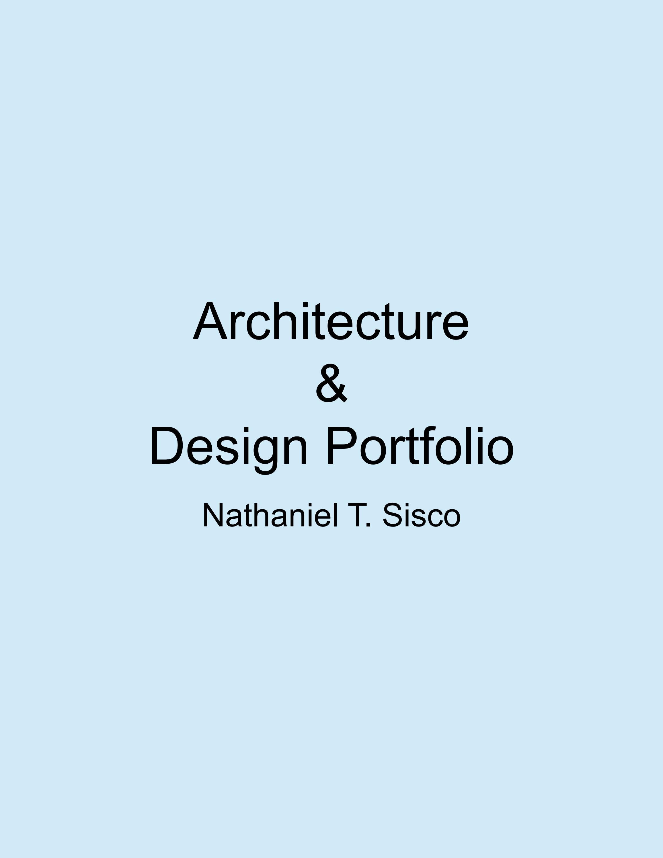 Nathaniel Sisco's Portfolio by Valador - Issuu