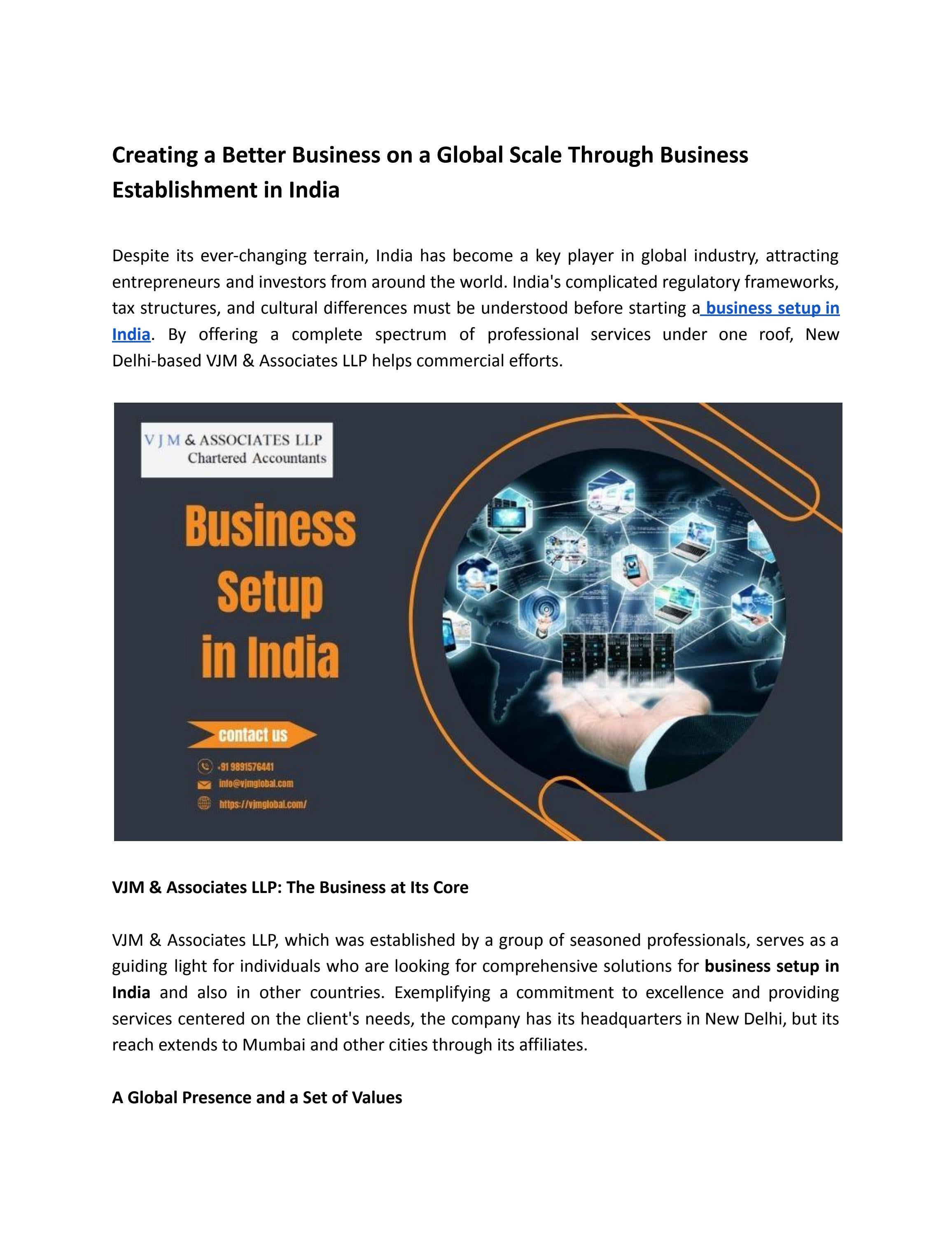 Creating a Better Business on a Global Scale Through Business ...