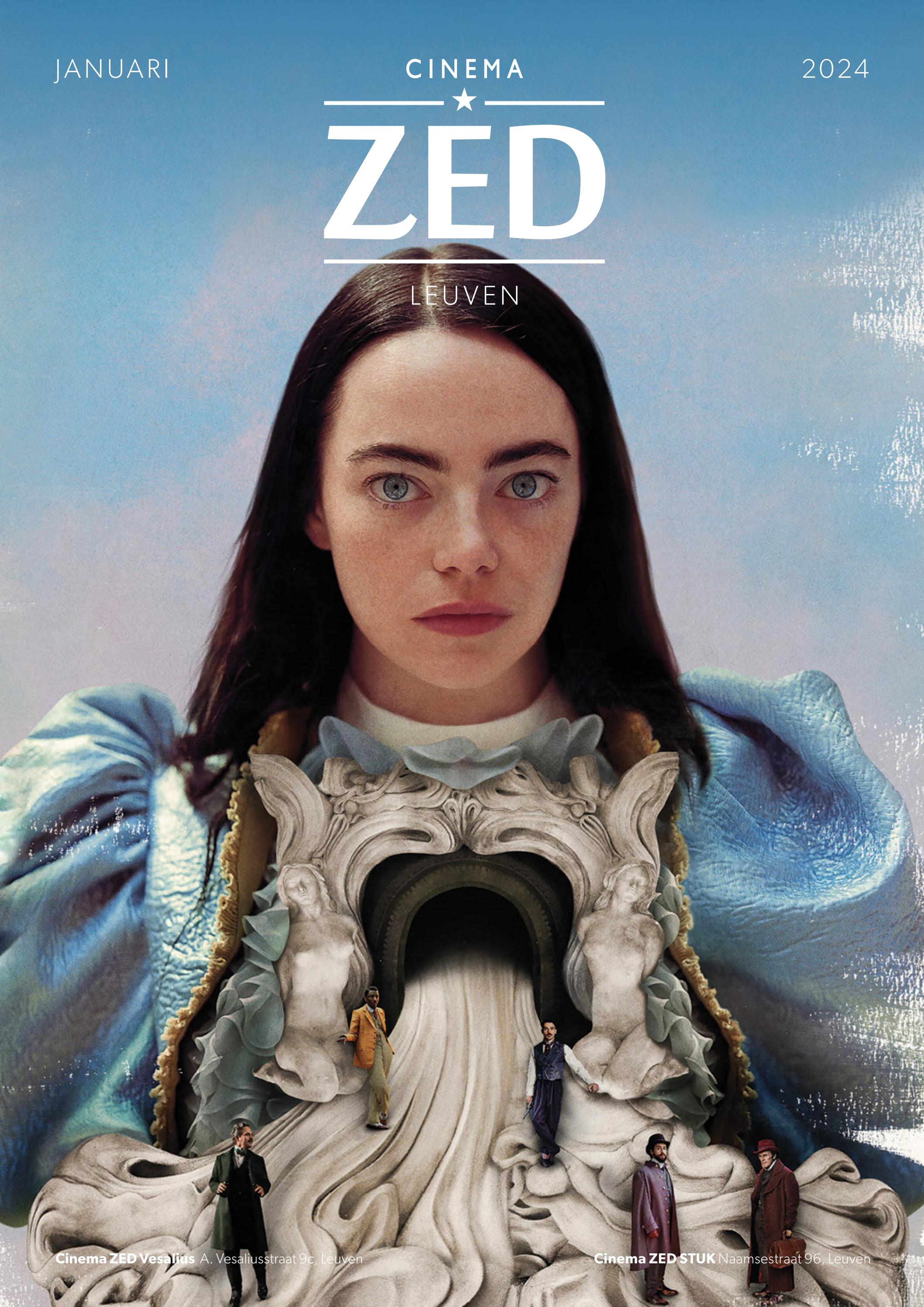 Cinema ZED Leuven - Programma januari 2024 by Cinema ZED • DOCVILLE • Kortfilmfestival Leuven ...