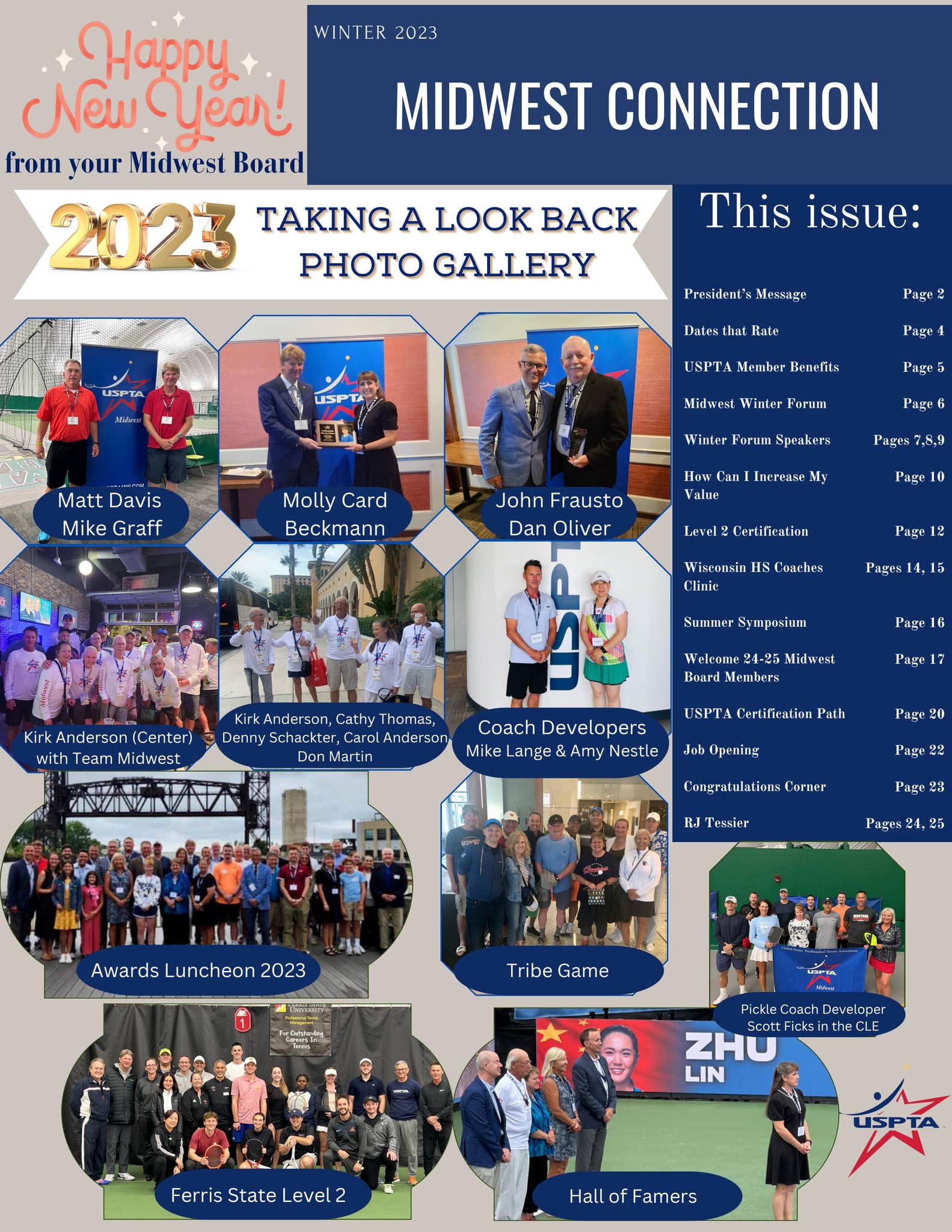 USPTA MIDWEST WINTER NEWSLETTER by RSPA - Issuu