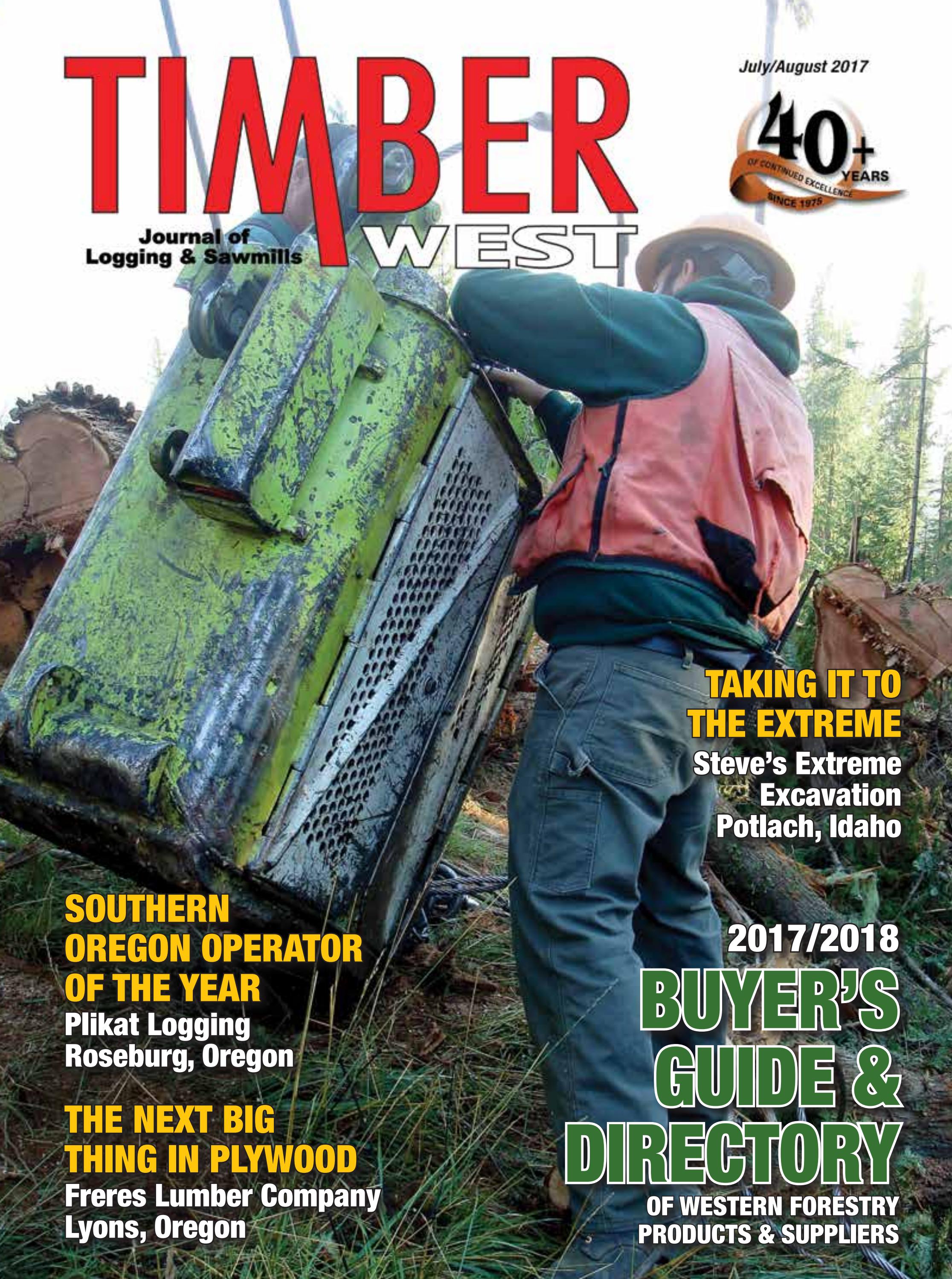 TimberWest - July/August 2017 by Forestnet - Issuu