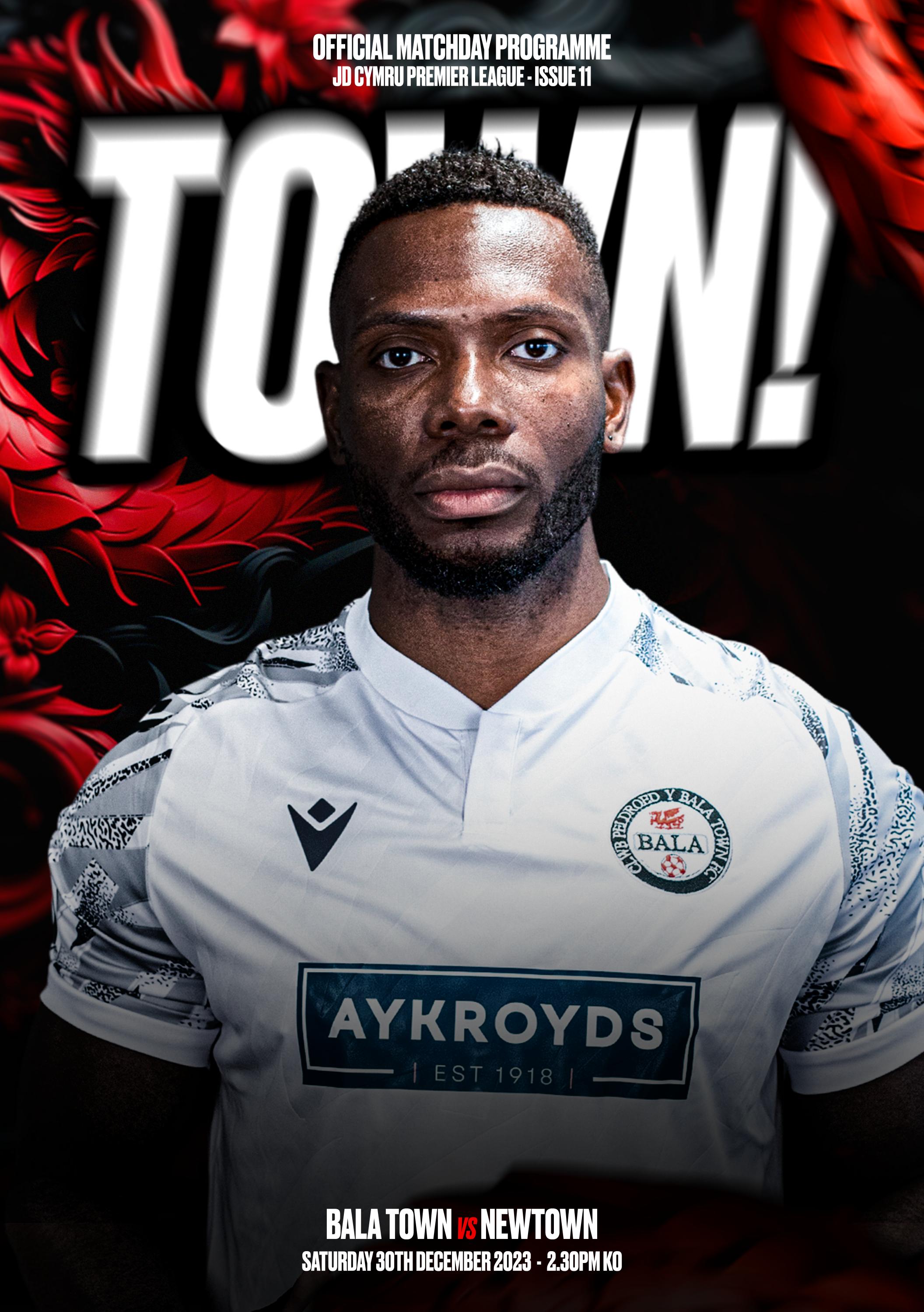 Bala Town vs Newtown - Official Matchday Programme - MD21 by balatownfc ...