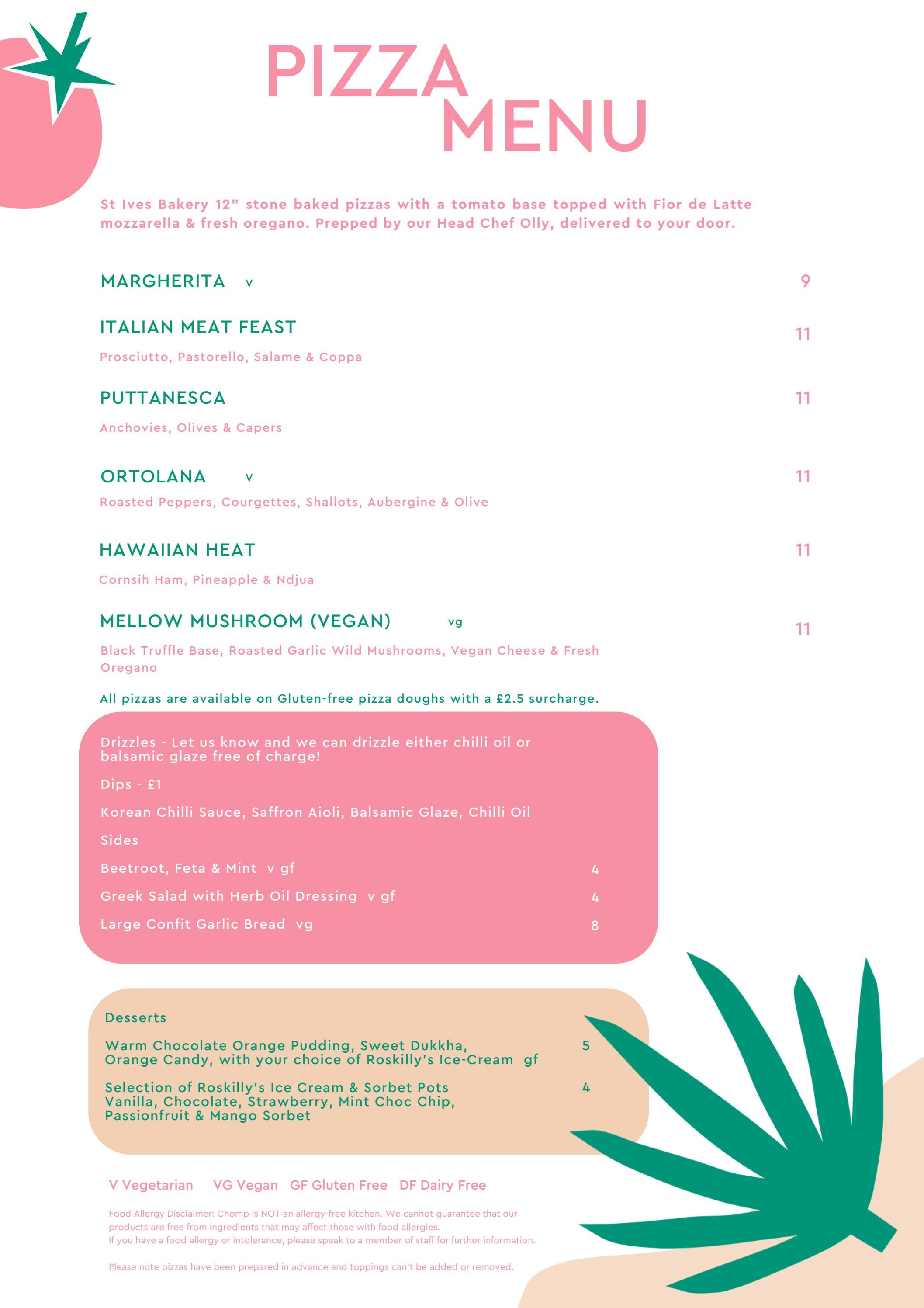 Chomp Food & Drink Menus by threemilebeach - Issuu