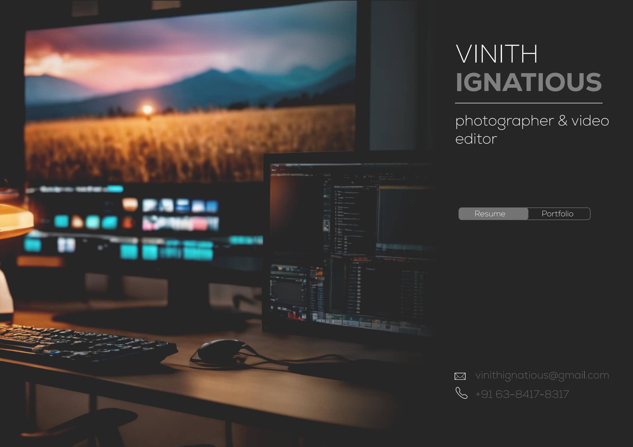 VINITH PORTFOLIO by Vinith_Ignatious - Issuu