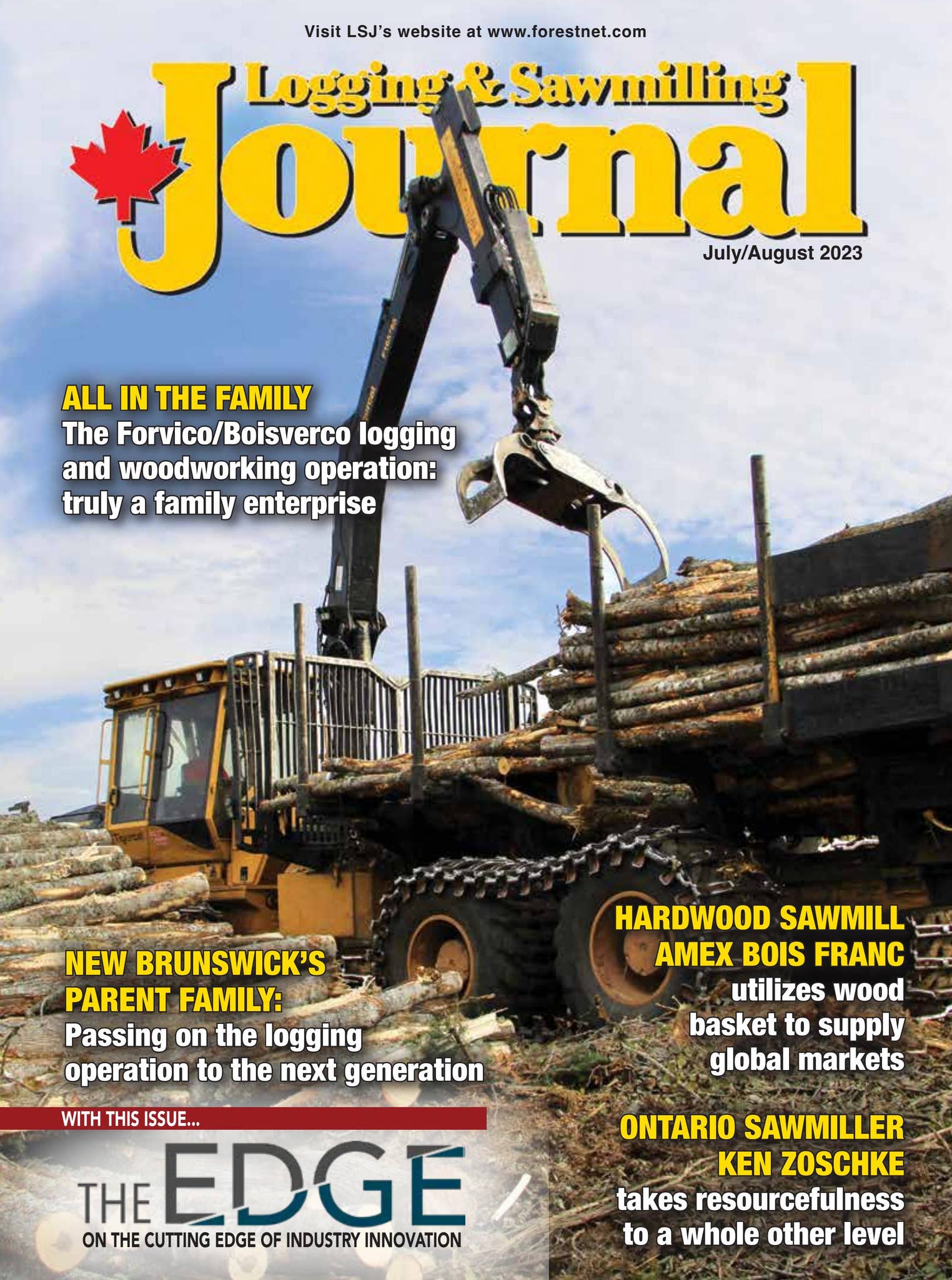 Logging & Sawmilling Journal - July/August 2023 by Forestnet Media - Issuu