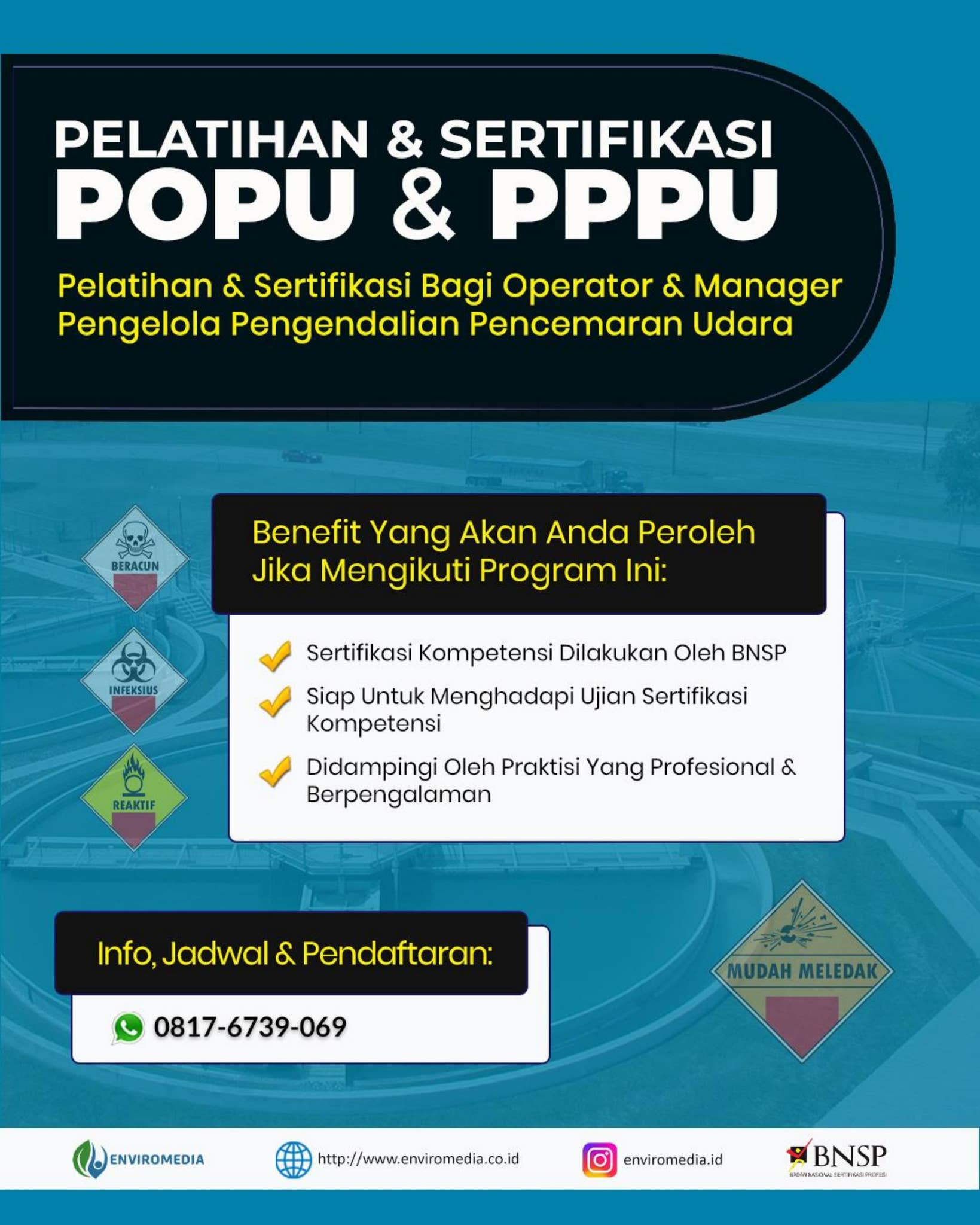 Satu-Satunya, CALL 0817-6739-069, TRAINING SERTIFIKASI OPLB3 DAN PPPU ...