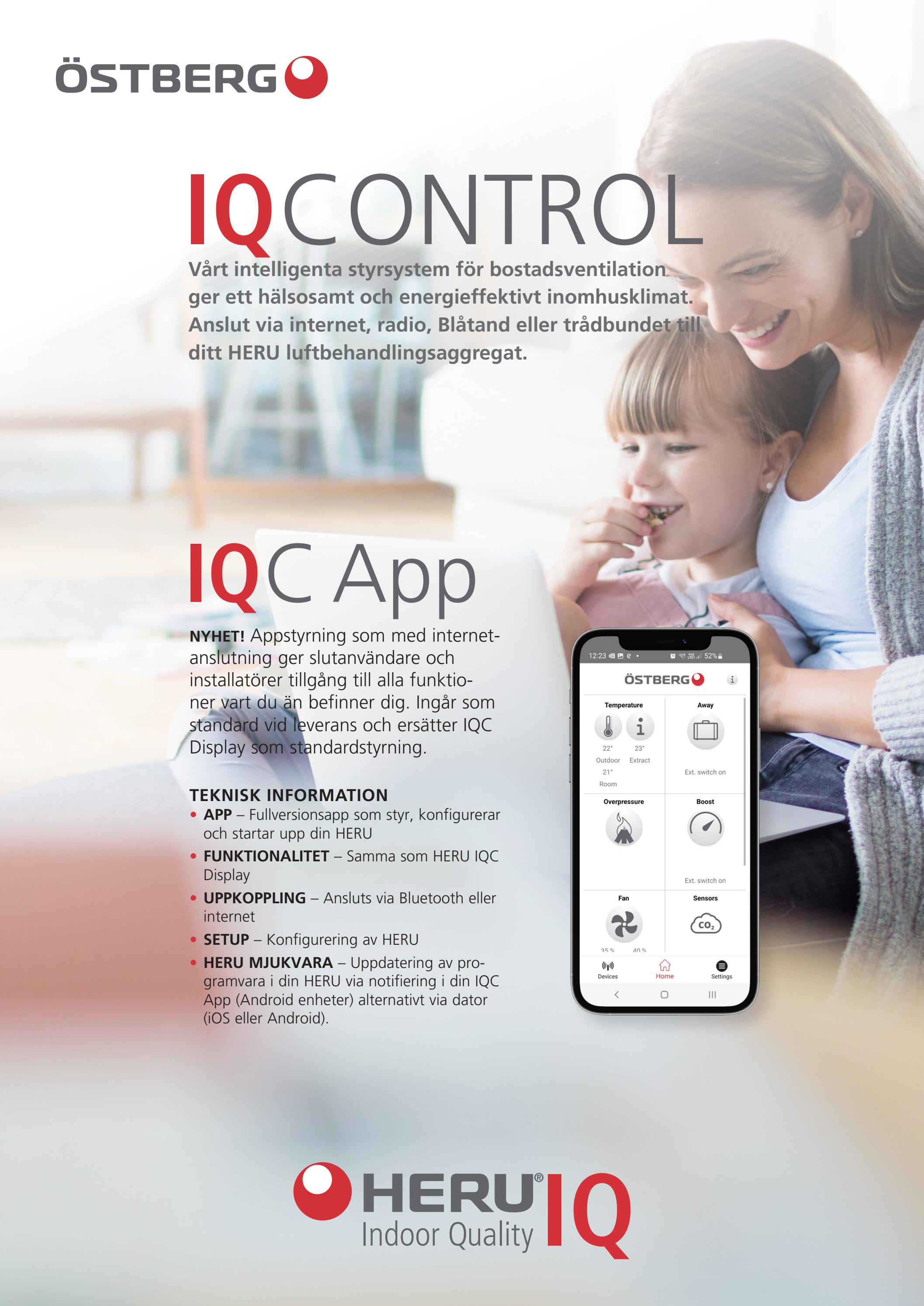IQ Control styrsystem för bostads- och kompaktaggregat by H. Östberg AB - Issuu