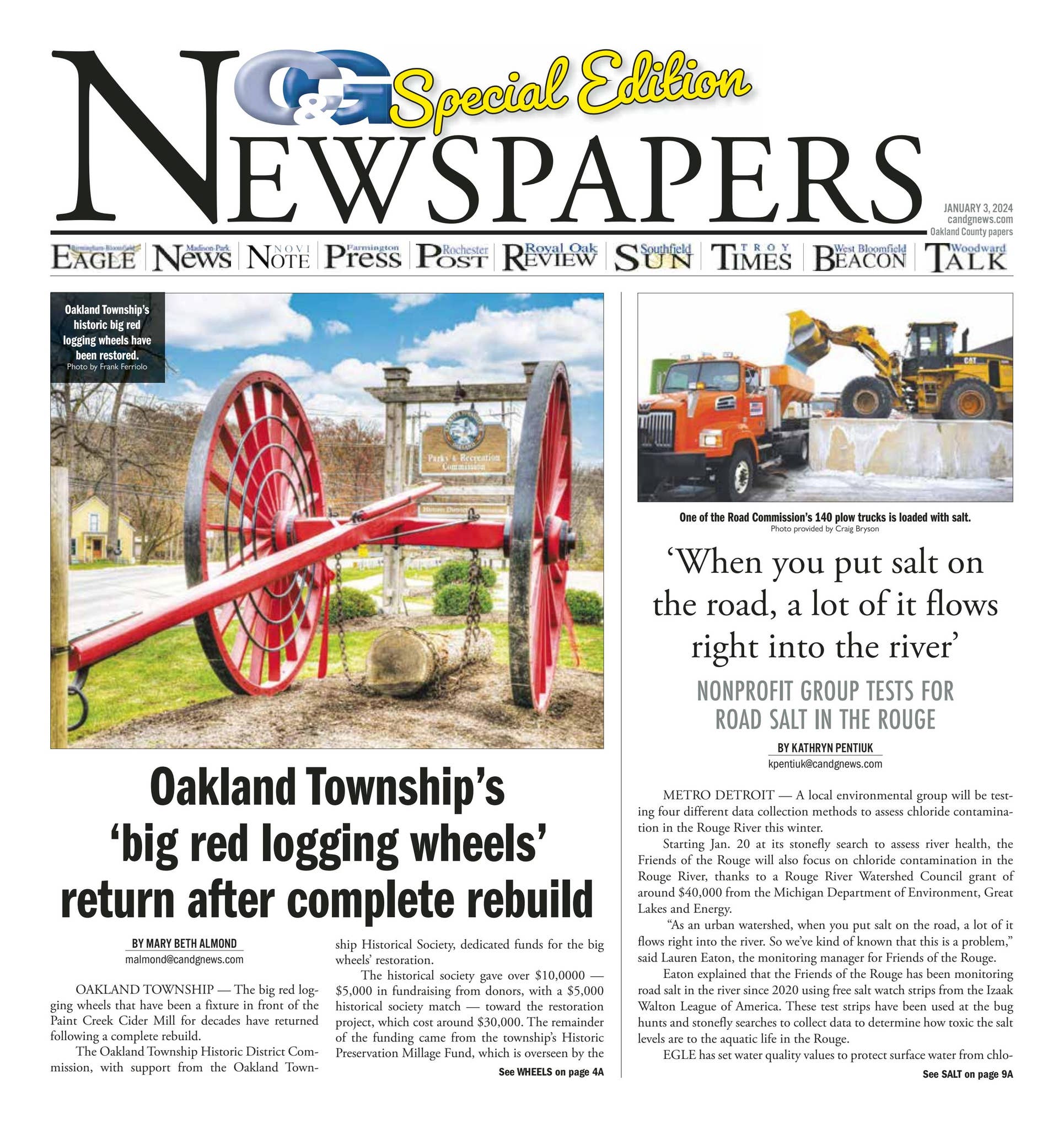 1/3/24 C & G Special Edition — Oakland by C & G Newspapers - Issuu