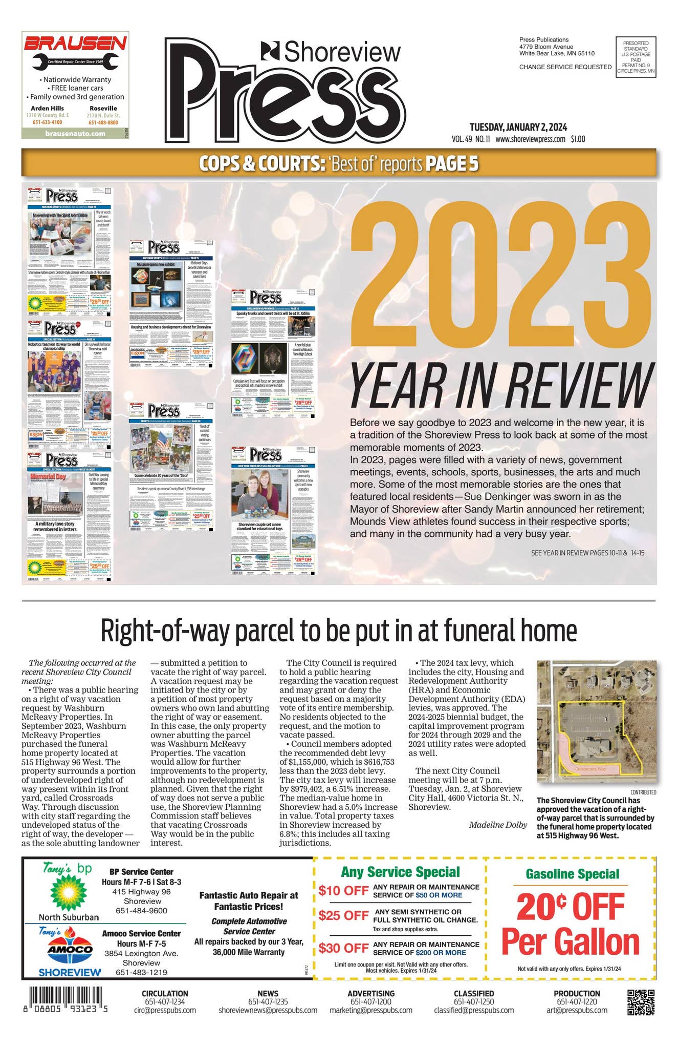 Shoreview Press by Press Publications - Issuu