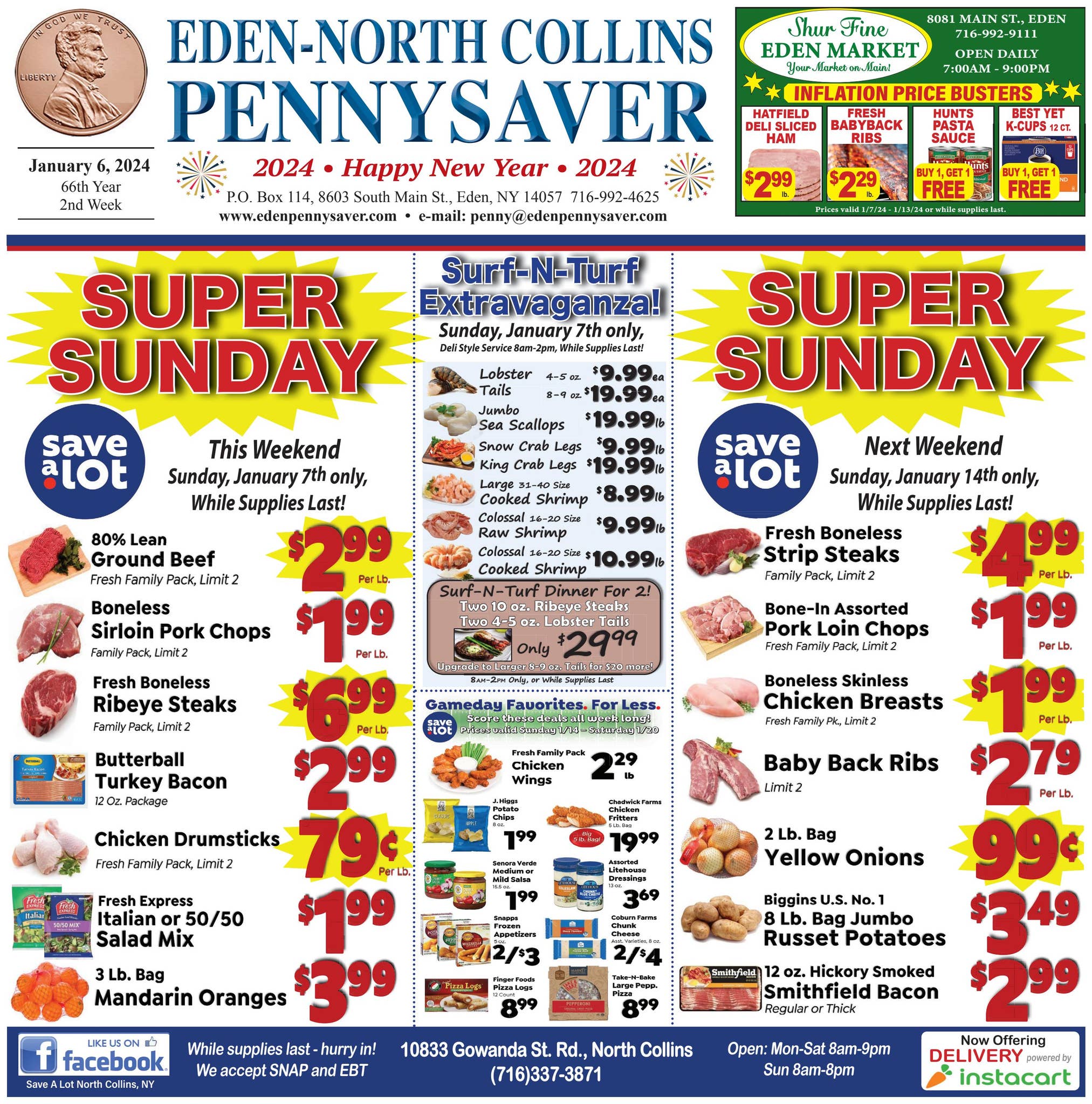 Eden- North Collins Pennysaver 1-6-23 by Eden- North Collins Pennysaver ...